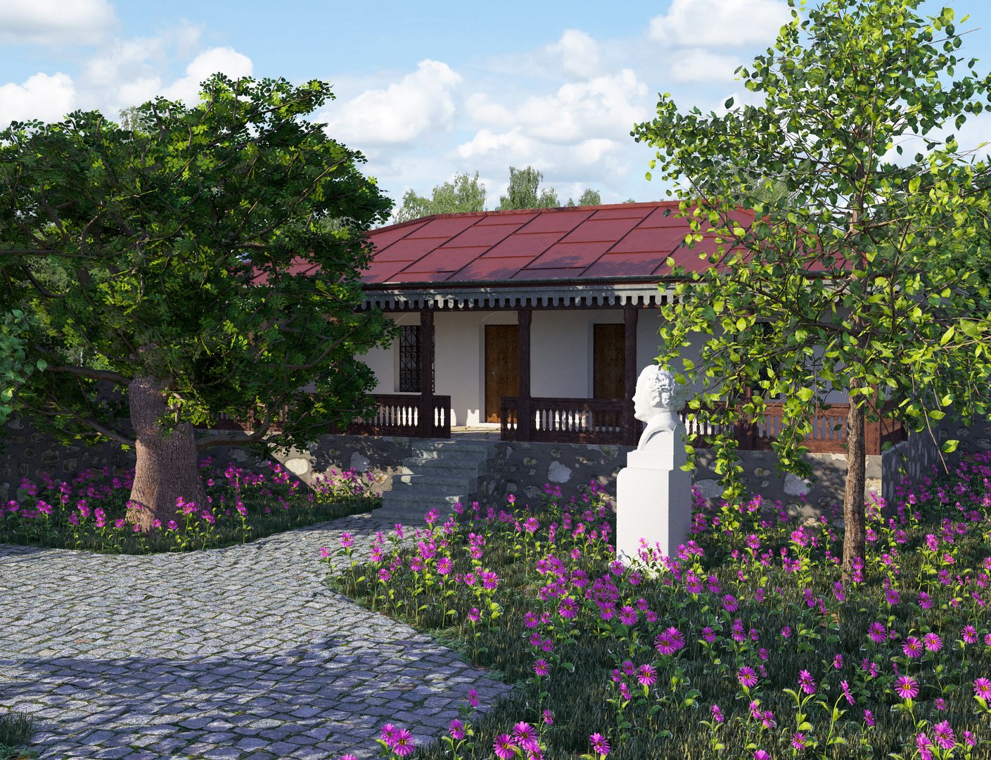 3D Bul-Bul House Museum model - TurboSquid 1756345