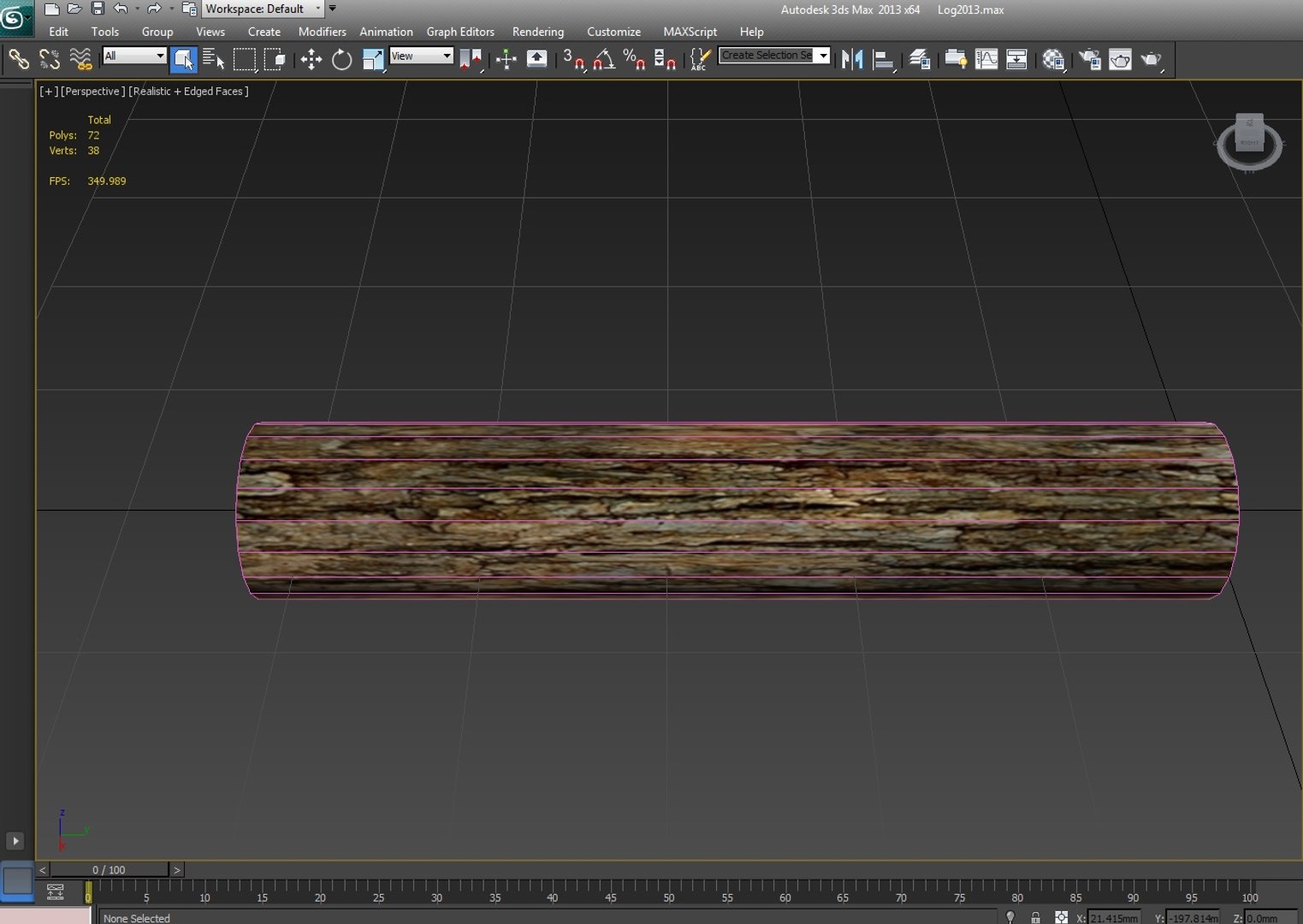 3D Wood Log Model - TurboSquid 1016600