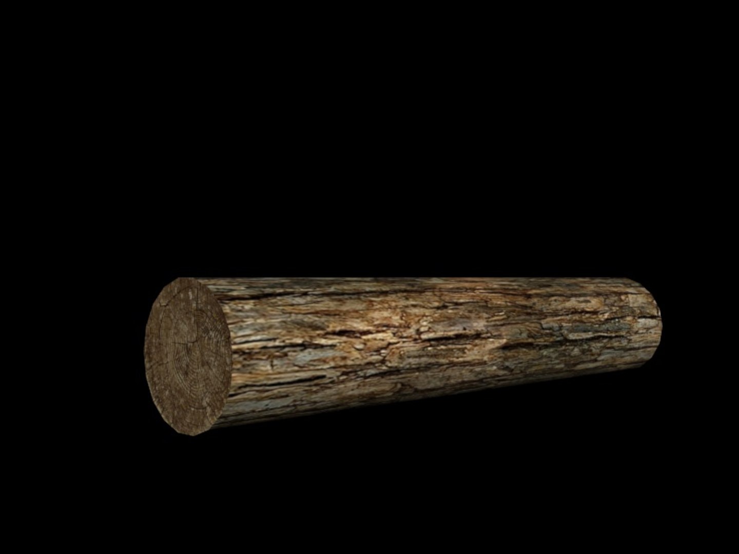 3D Wood Log Model - TurboSquid 1016600