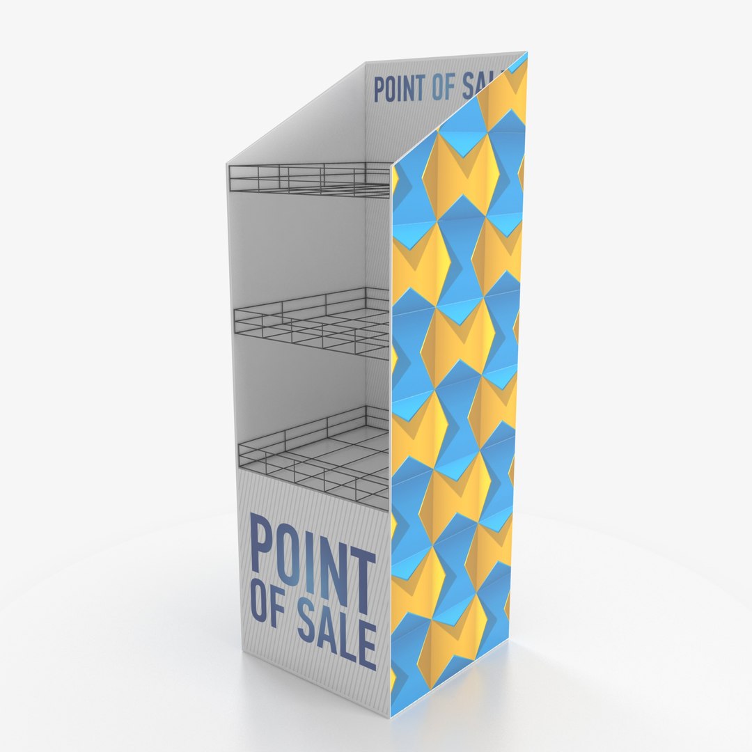 3D model display rack - TurboSquid 1361634