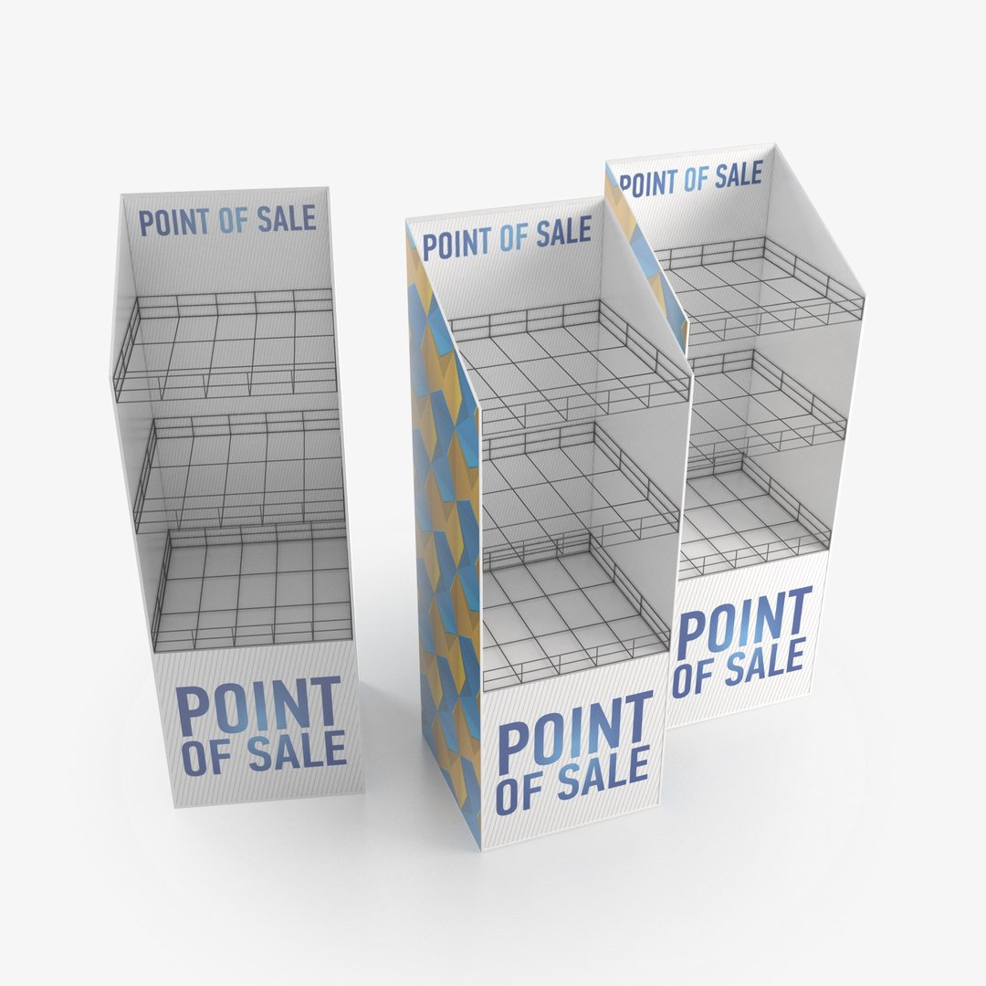 3D model display rack - TurboSquid 1361634