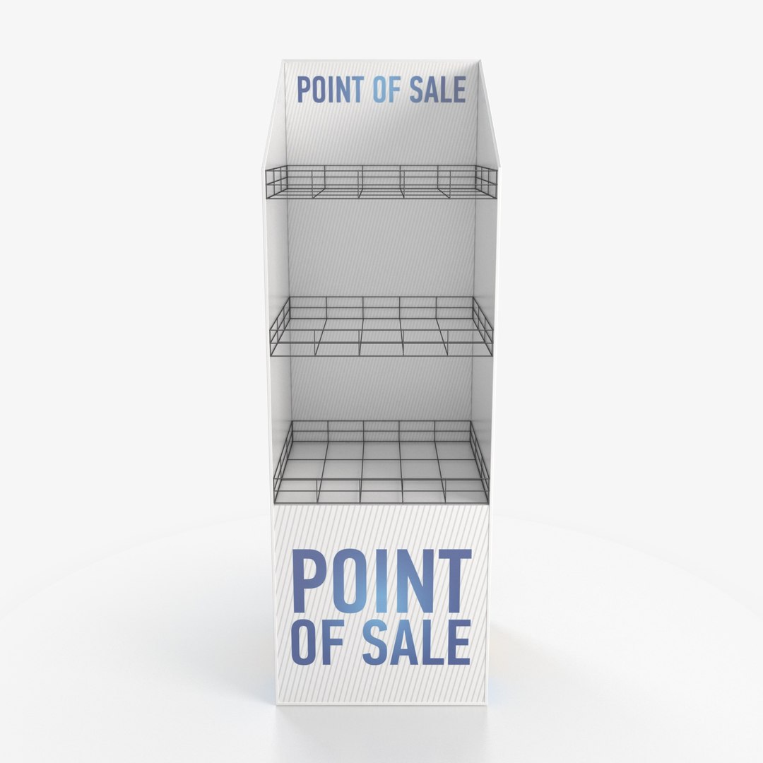 3D model display rack - TurboSquid 1361634