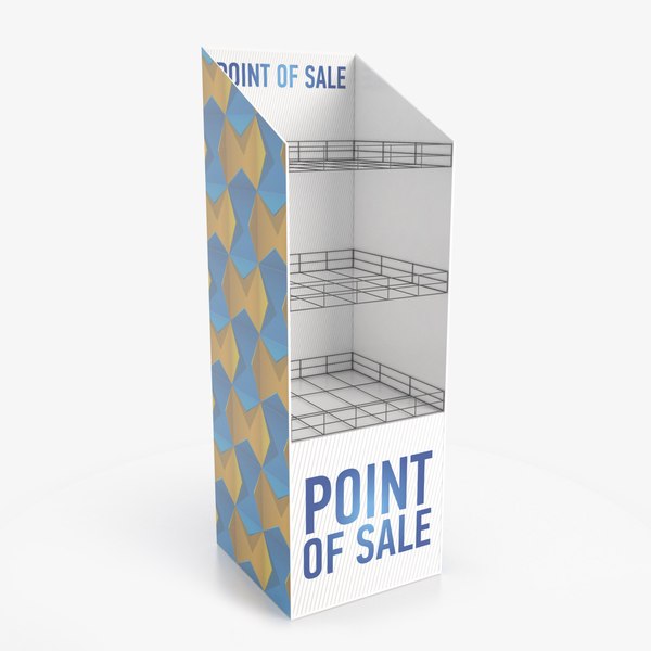 3D display rack model - TurboSquid 1372968