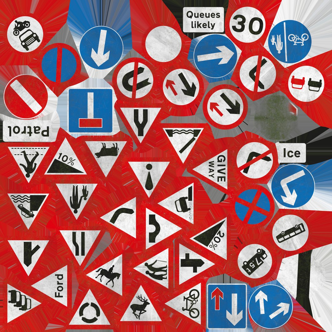 3D Road Signs PBR - TurboSquid 2235979