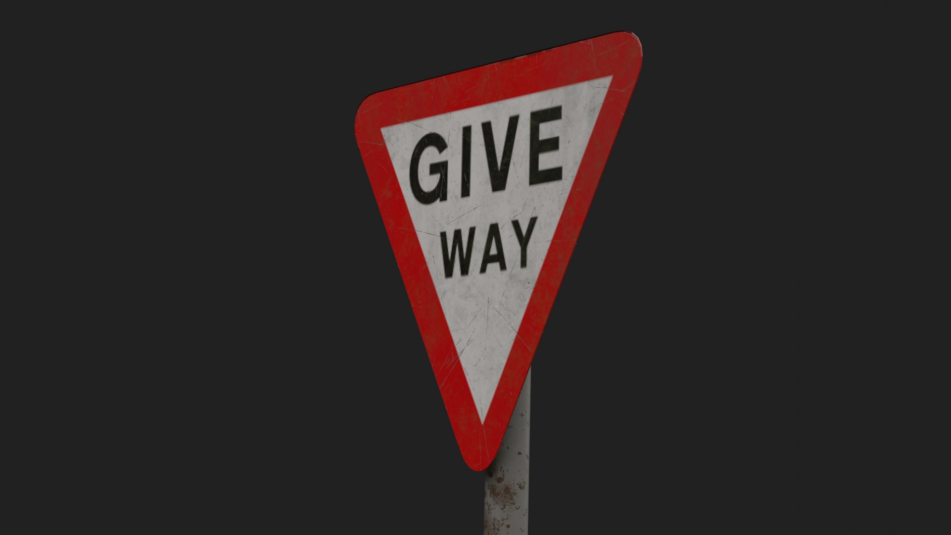 3D Road Signs PBR - TurboSquid 2235979