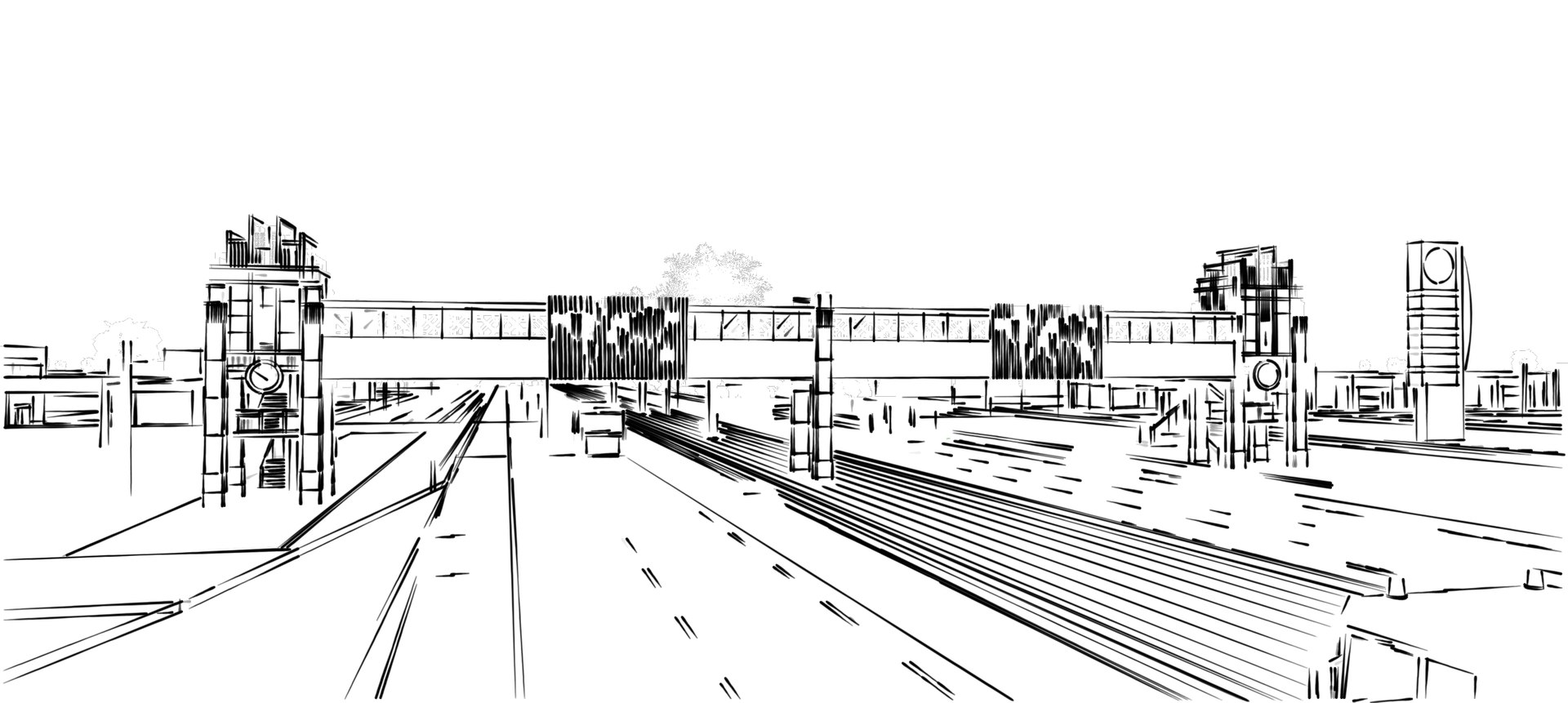 3D pedestrian bridge 1 model - TurboSquid 2083587