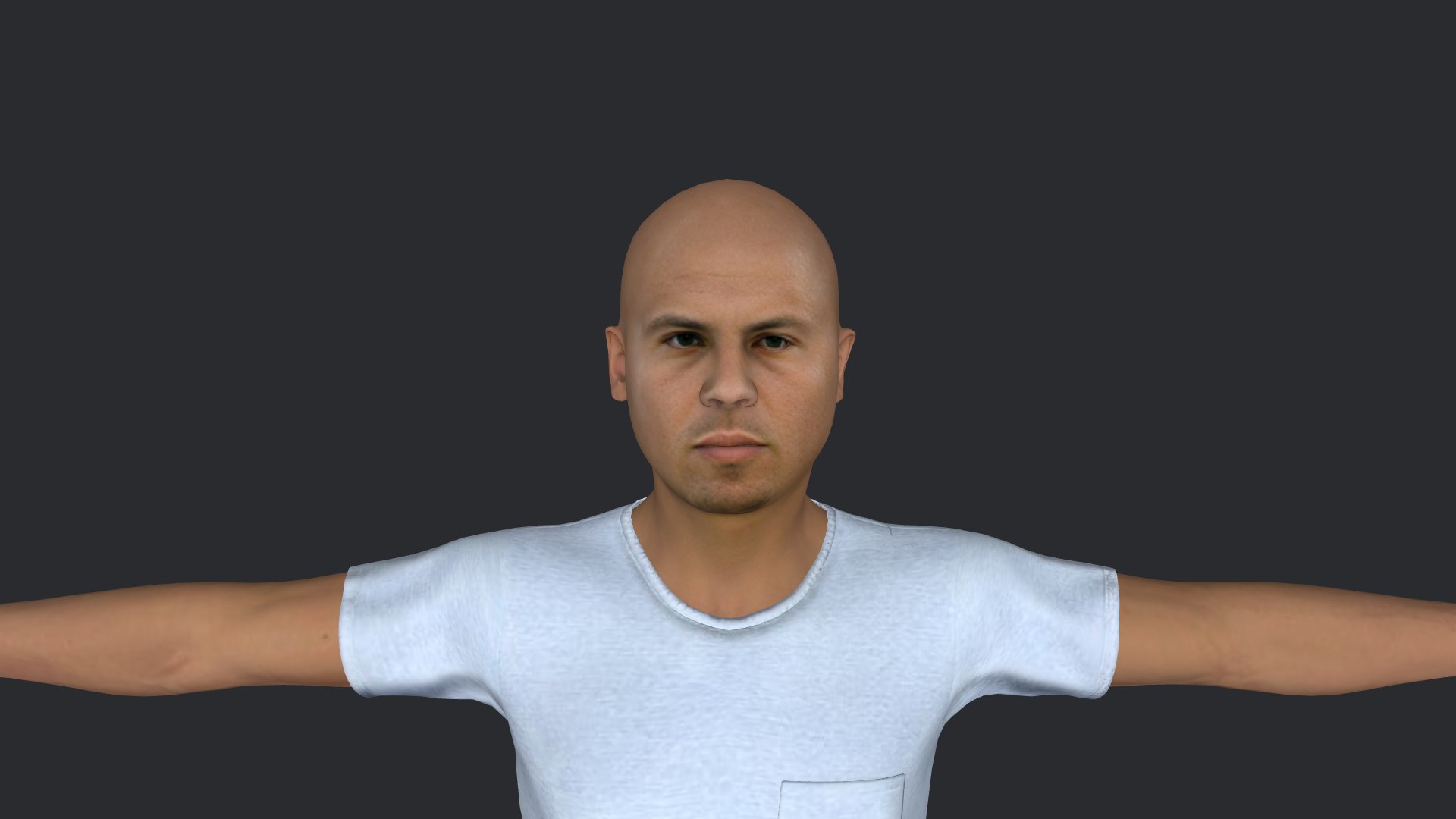 Ronaldo Nazario Brazil Hyper Realistic Full Body Fully Rigged 3D ...