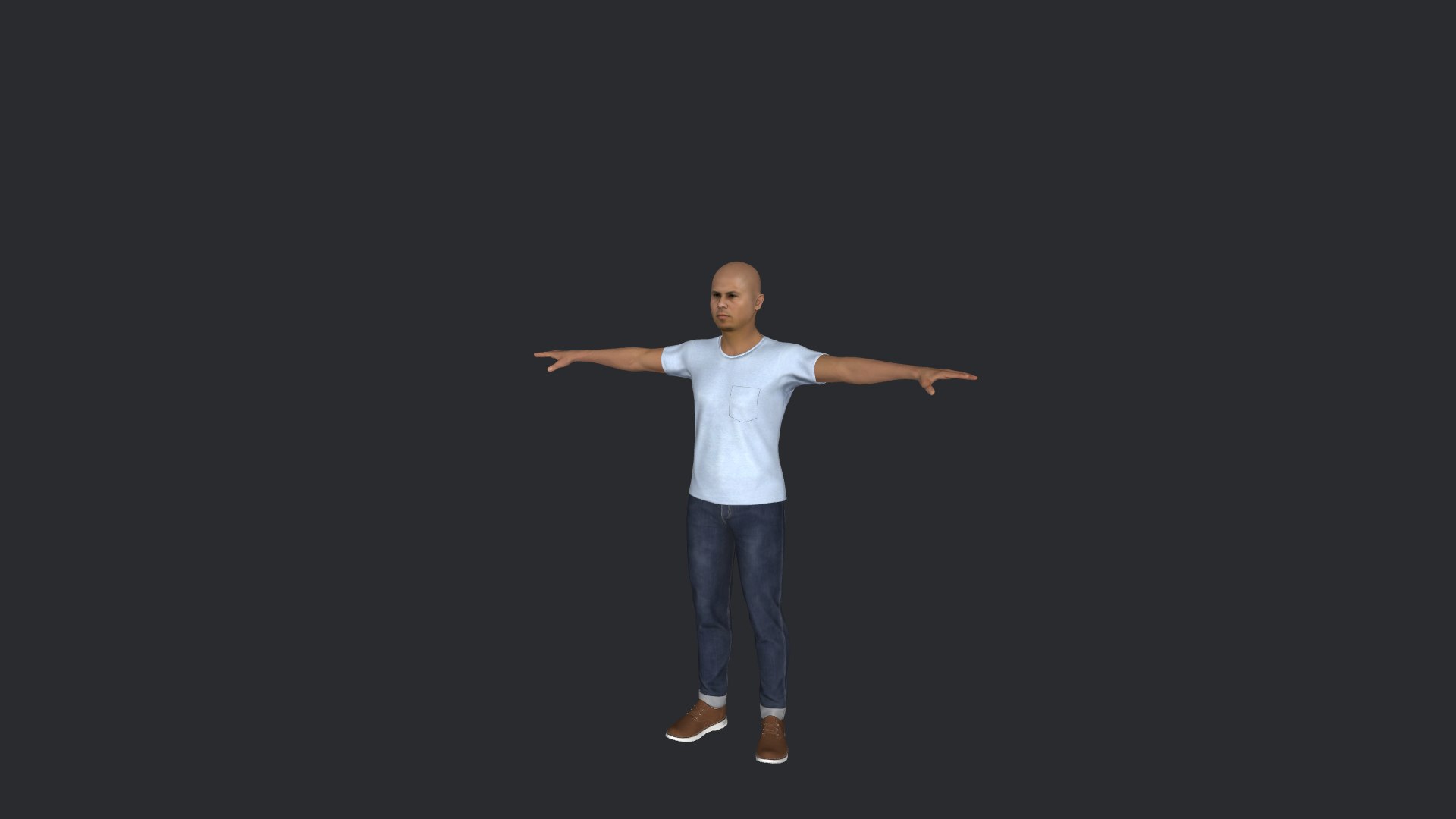 Ronaldo Nazario Brazil Hyper Realistic Full Body Fully Rigged 3D ...