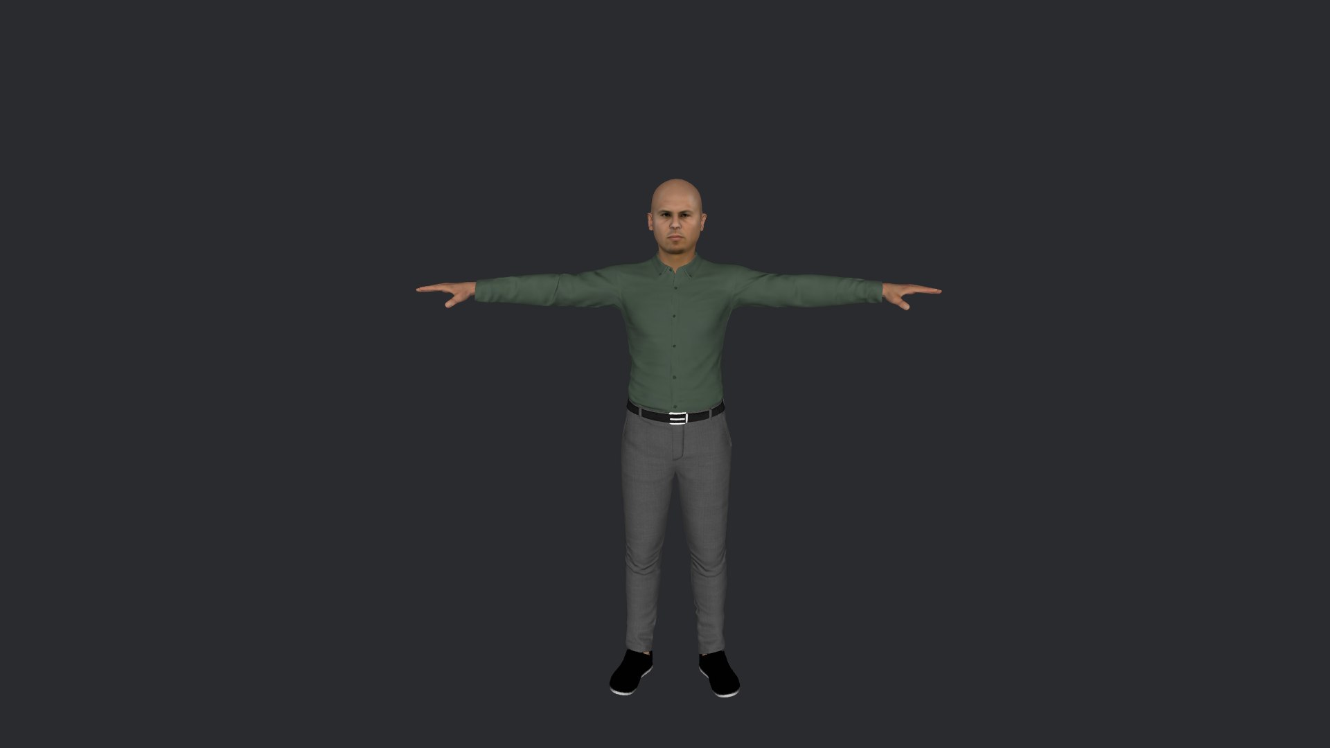 Ronaldo Nazario Brazil Hyper Realistic Full Body Fully Rigged 3D ...