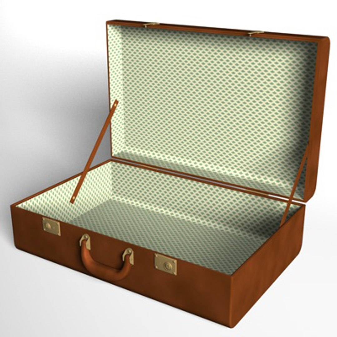 3d Travel Suitcase Model