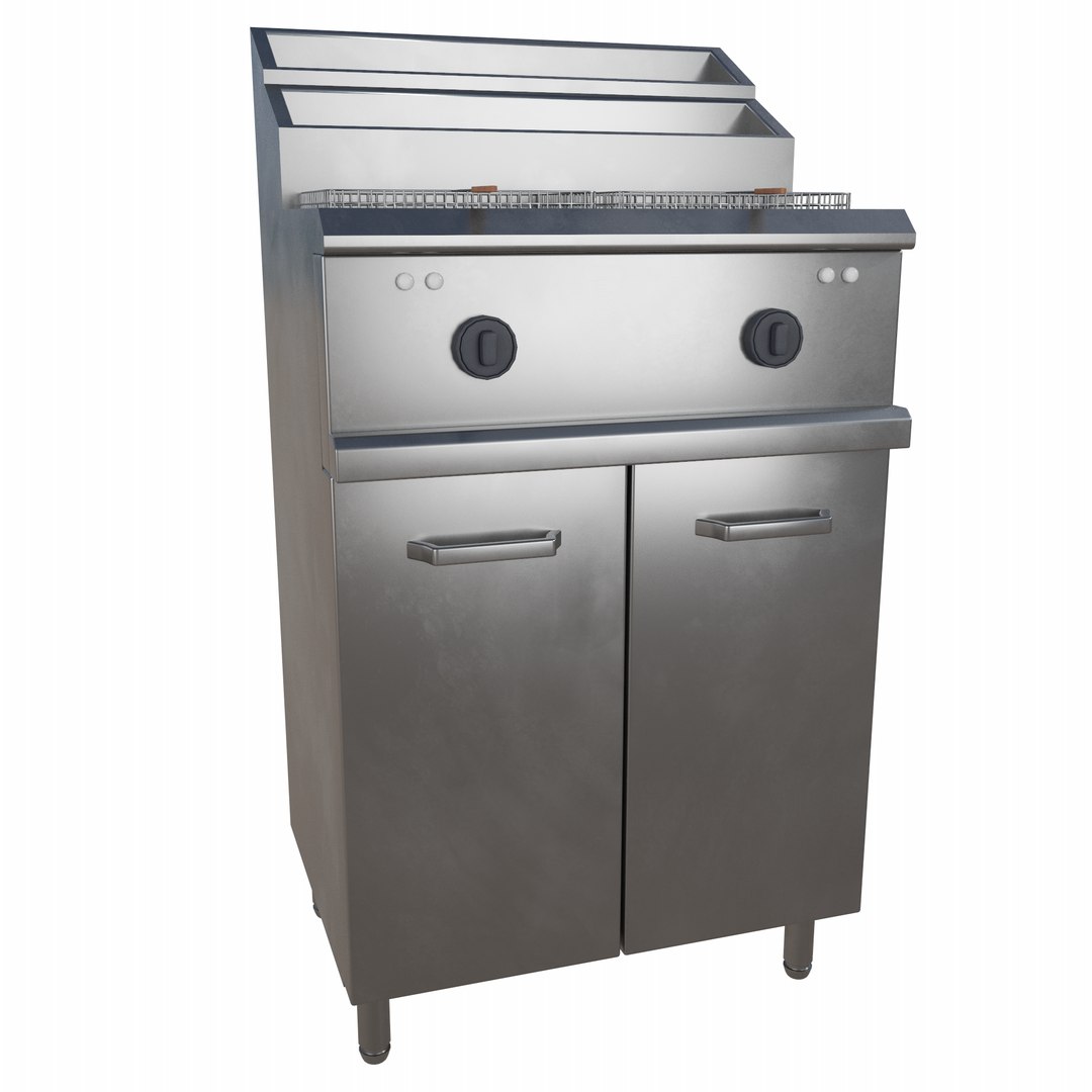 Deep Fryer model 3D model - TurboSquid 1736189
