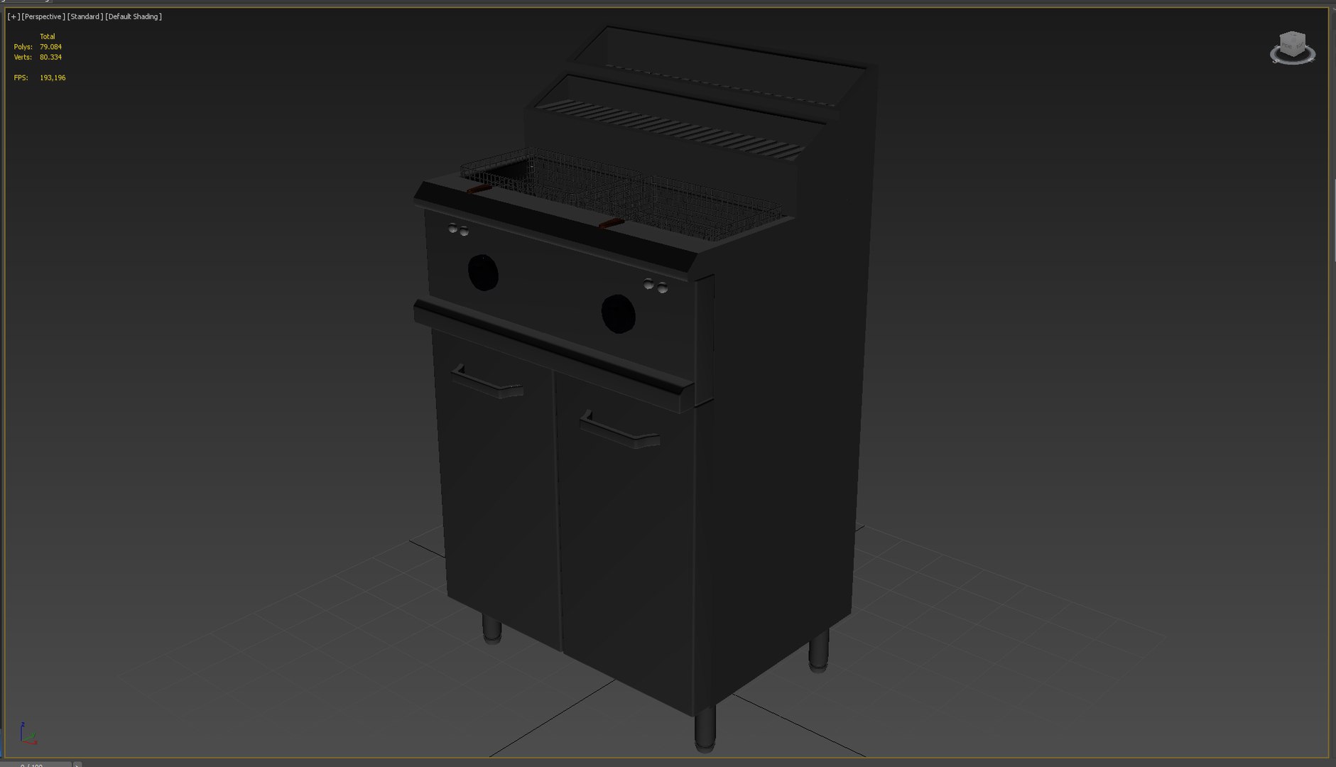 Deep Fryer model 3D model - TurboSquid 1736189