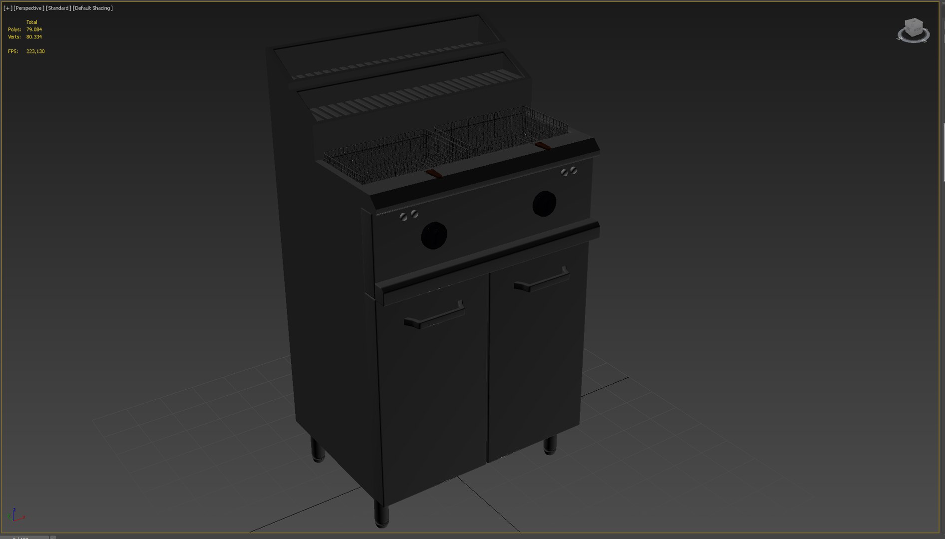 Deep Fryer model 3D model - TurboSquid 1736189