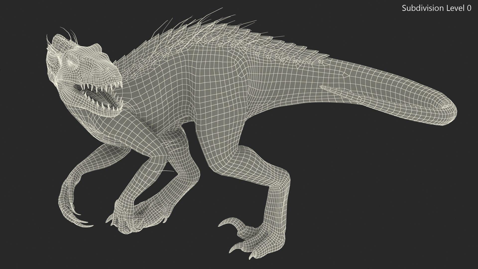 3D Indoraptor Walking Pose model - TurboSquid 1886730