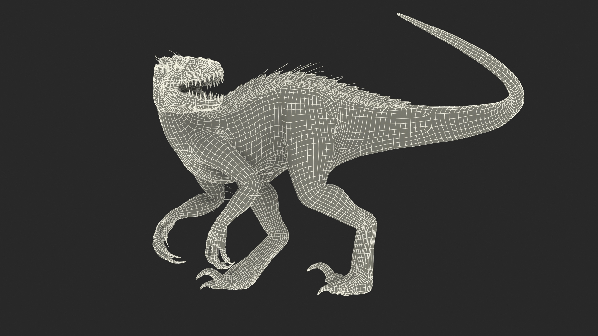 3D Indoraptor Walking Pose Model - TurboSquid 1886730