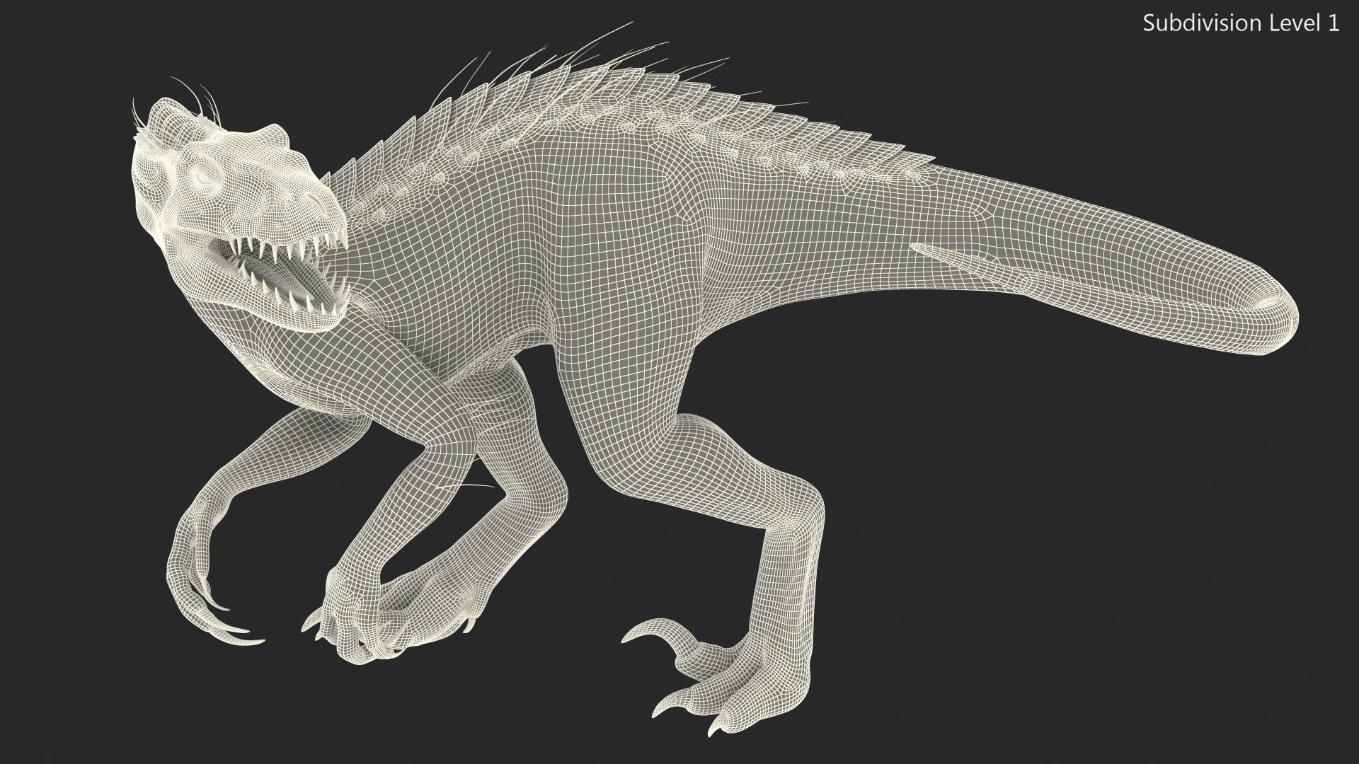 3D Indoraptor Walking Pose model - TurboSquid 1886730