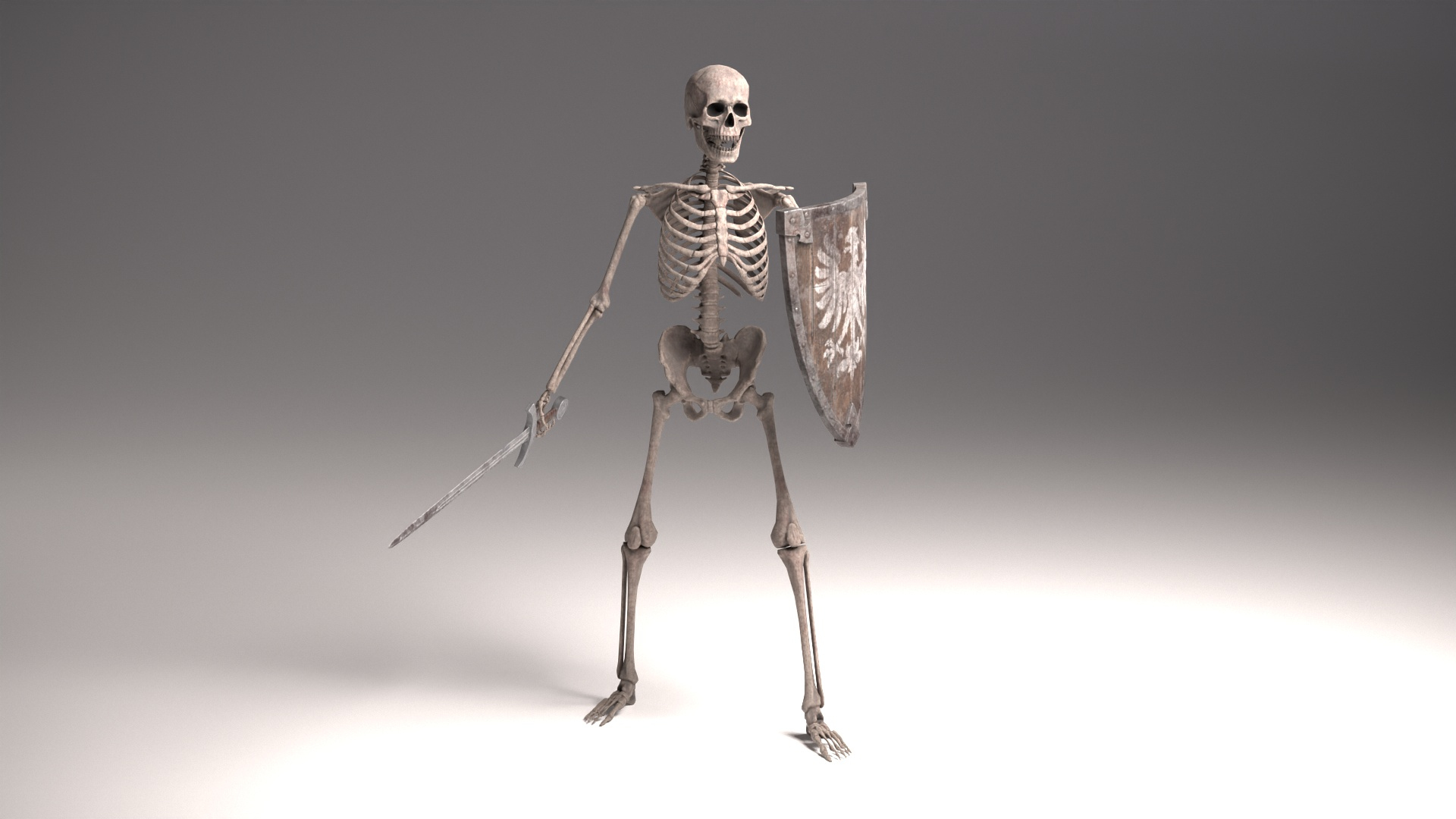 Free 3D Skeleton Warrior Model - TurboSquid 2011324