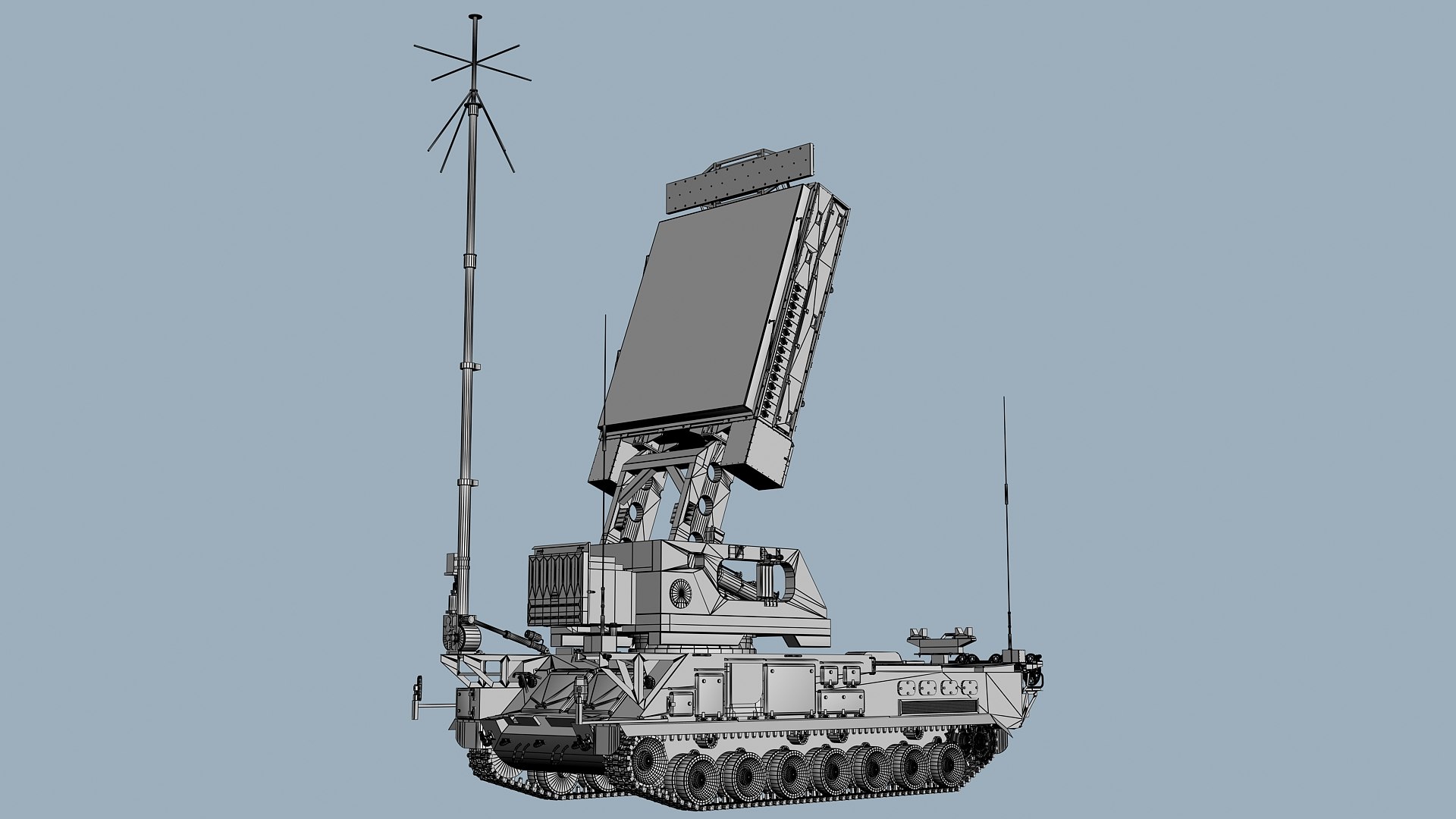 3D Buk-M3 9S38E radar model - TurboSquid 1805091