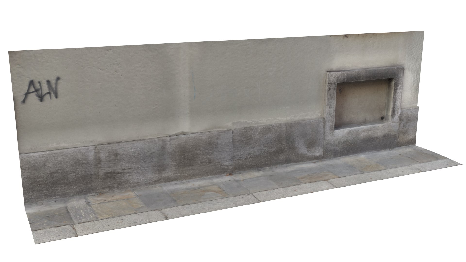 Rusty wall 3D model - TurboSquid 1609441