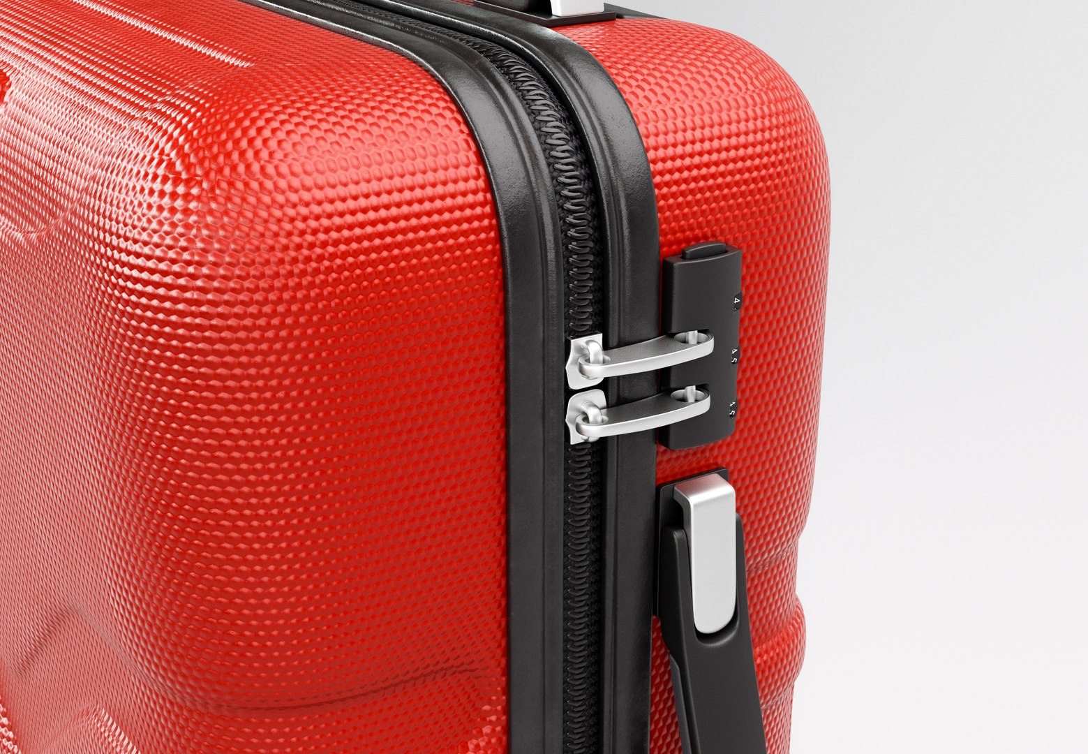 3D Plastic Luggage Suitcase - TurboSquid 2270591