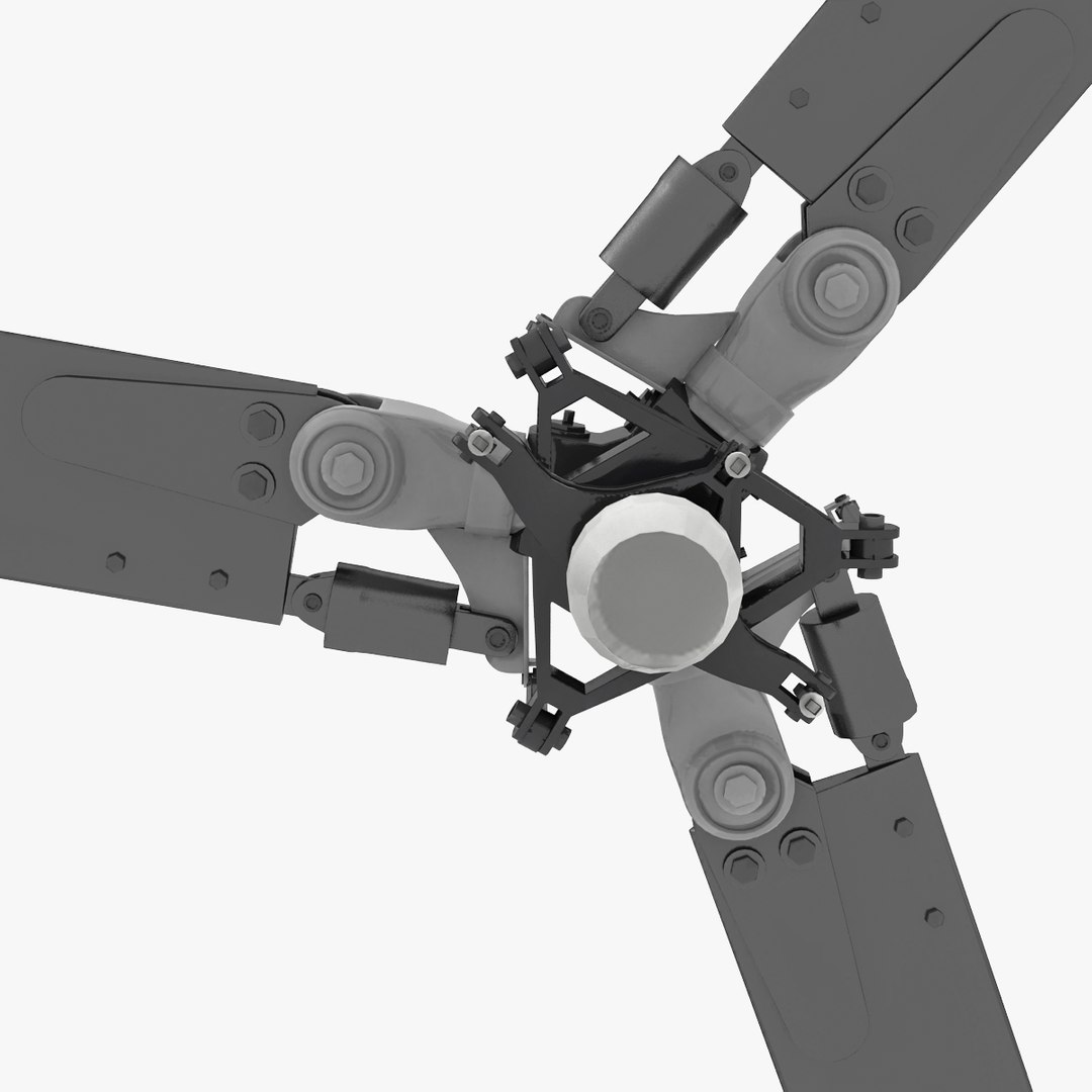 3d Helicopter Schweizer 300cbi Main Model