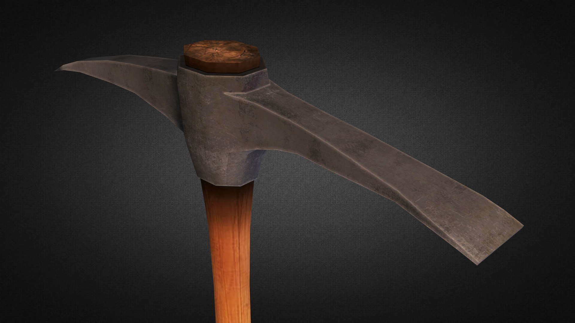 Pickaxe Weapons Polys 3d Max