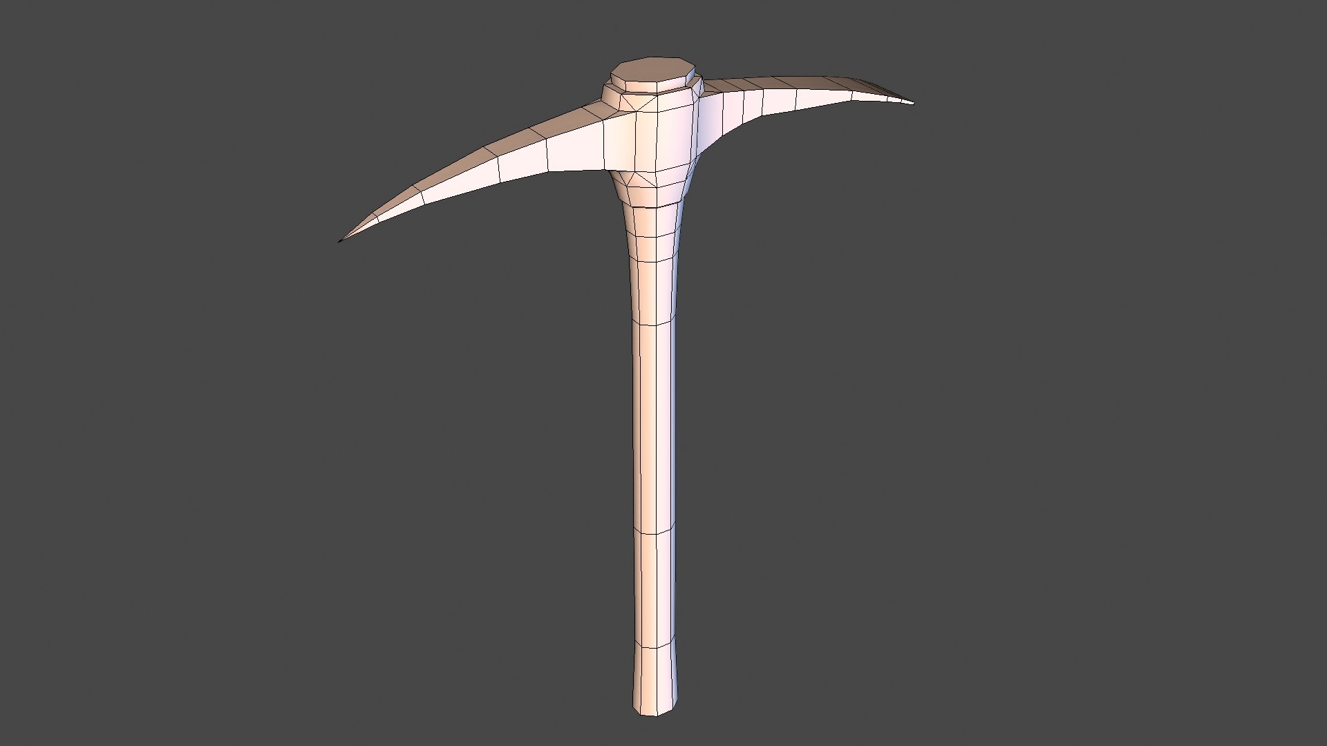 Pickaxe Weapons Polys 3d Max