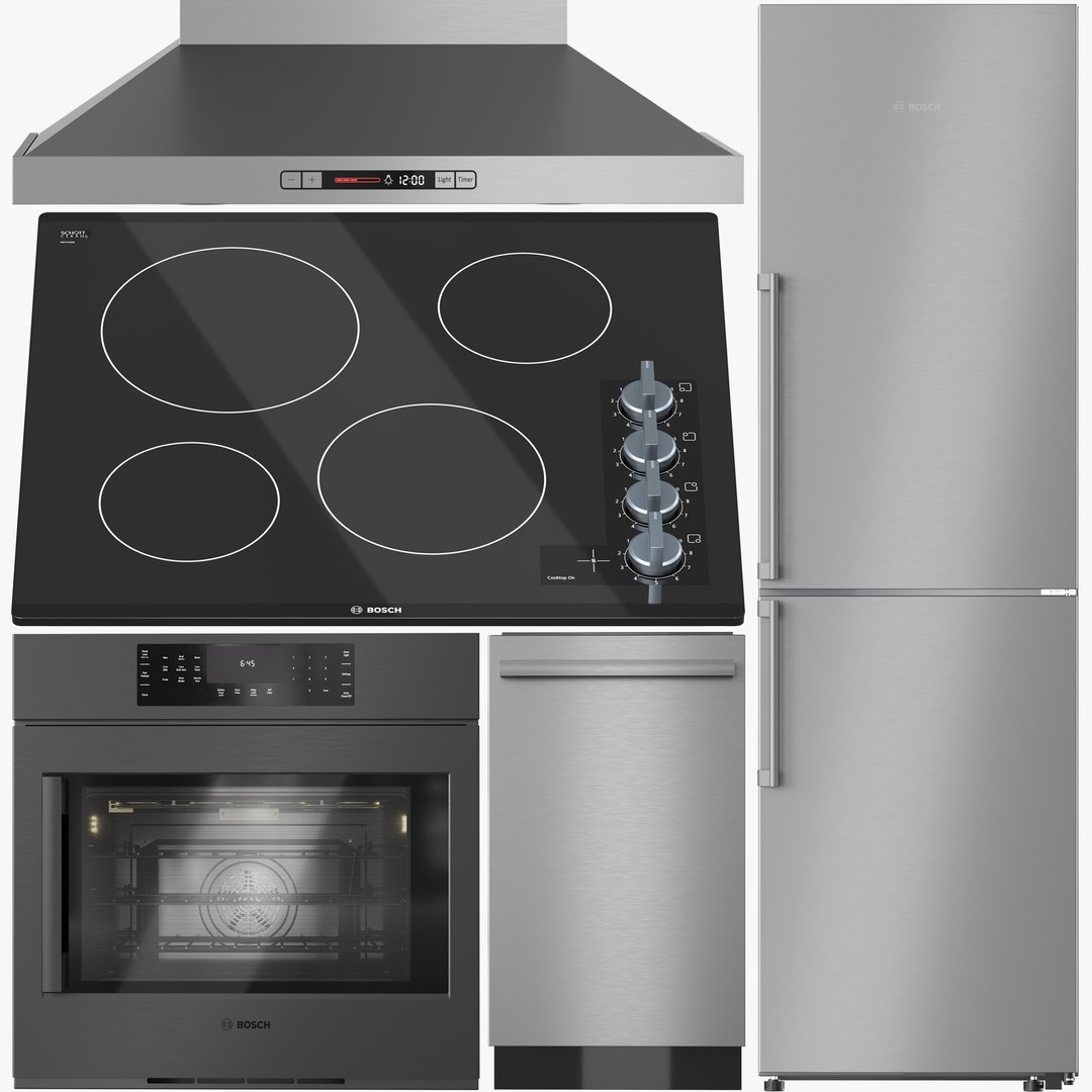 Bosch Appliance Collection 10 3D - TurboSquid 2029251