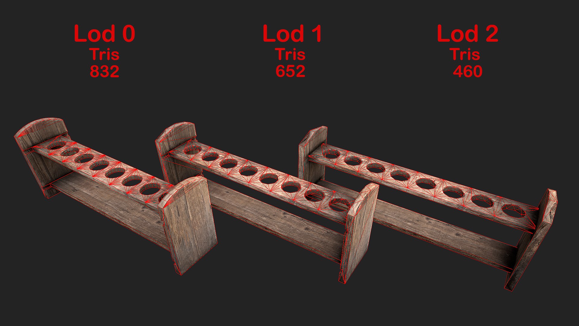 Test Tube Rack 3D Model - TurboSquid 1837824