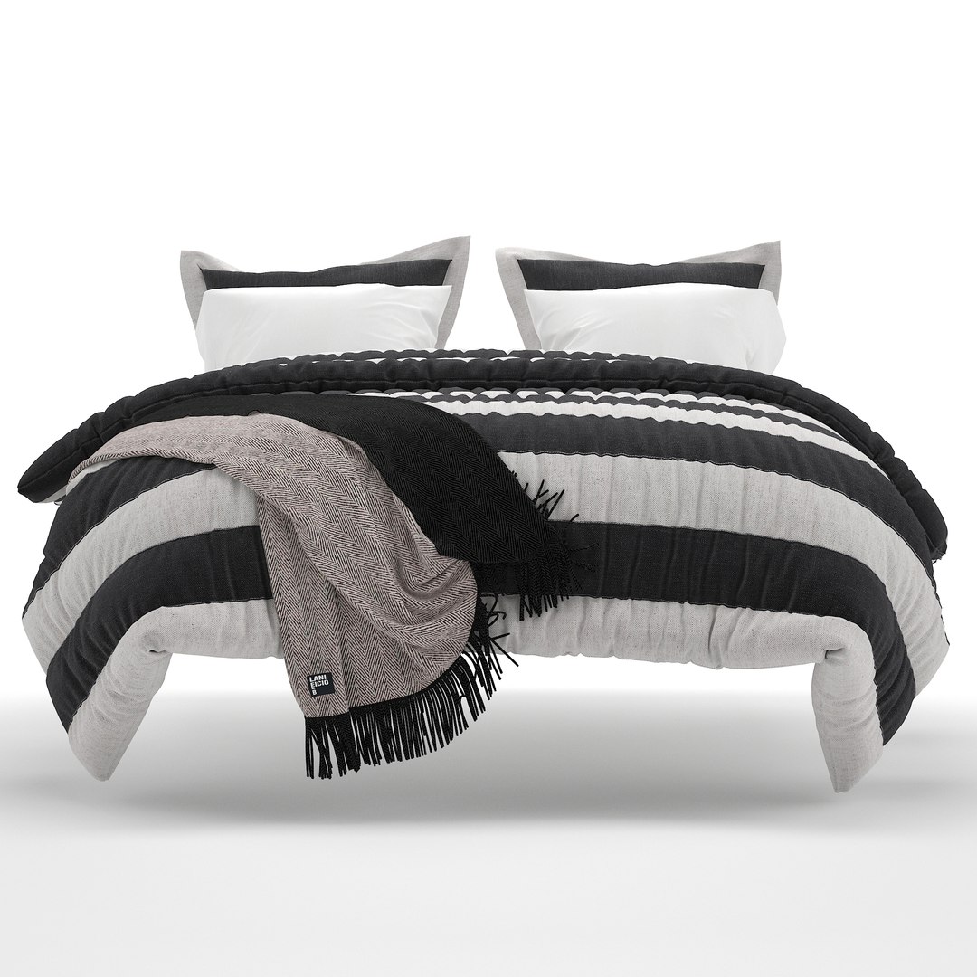 Bed Photorealistic Realistic Model - TurboSquid 1221463