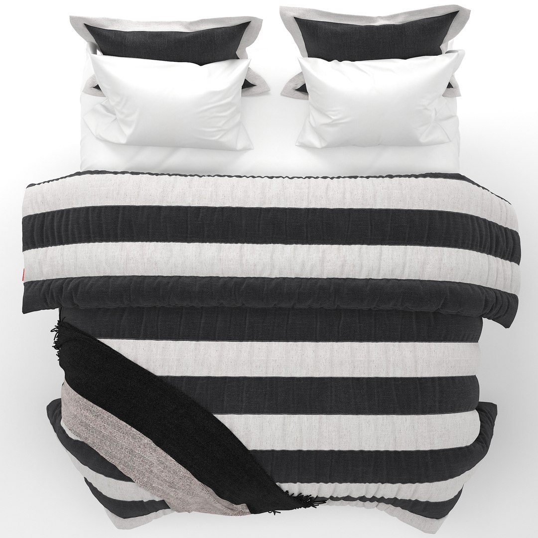 Bed Photorealistic Realistic Model - TurboSquid 1221463