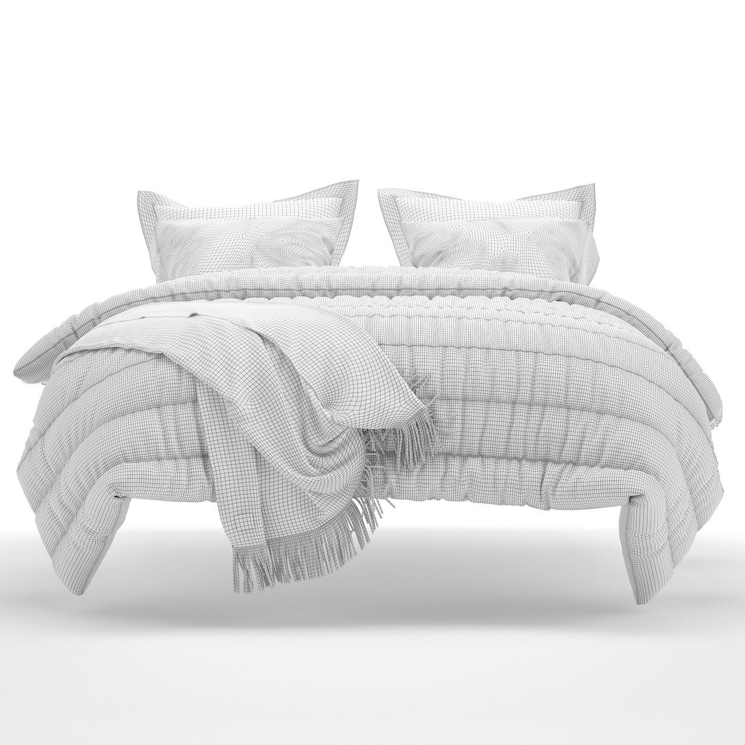 Bed Photorealistic Realistic Model - TurboSquid 1221463