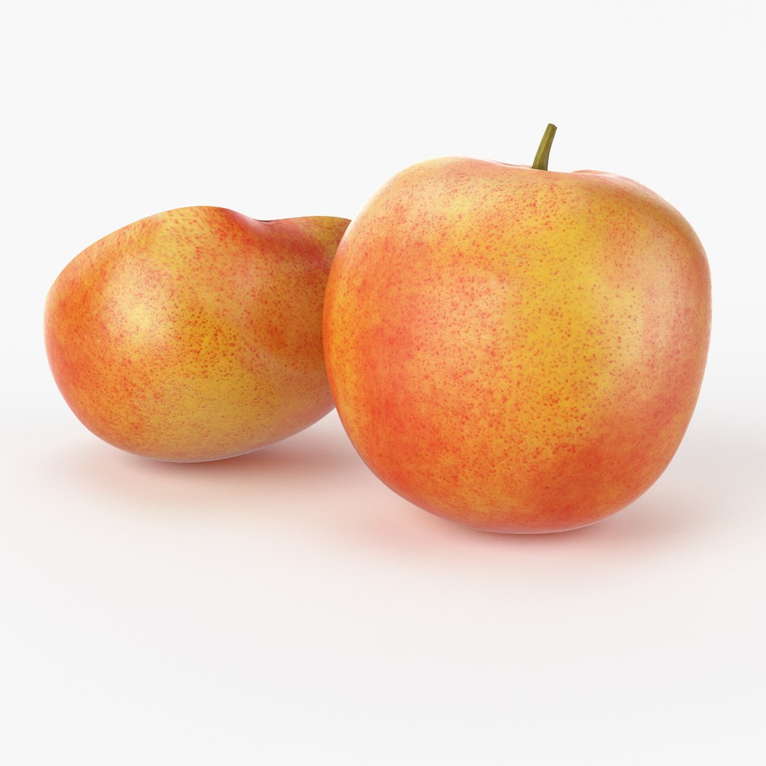 Realistic Peach Real 3d Max