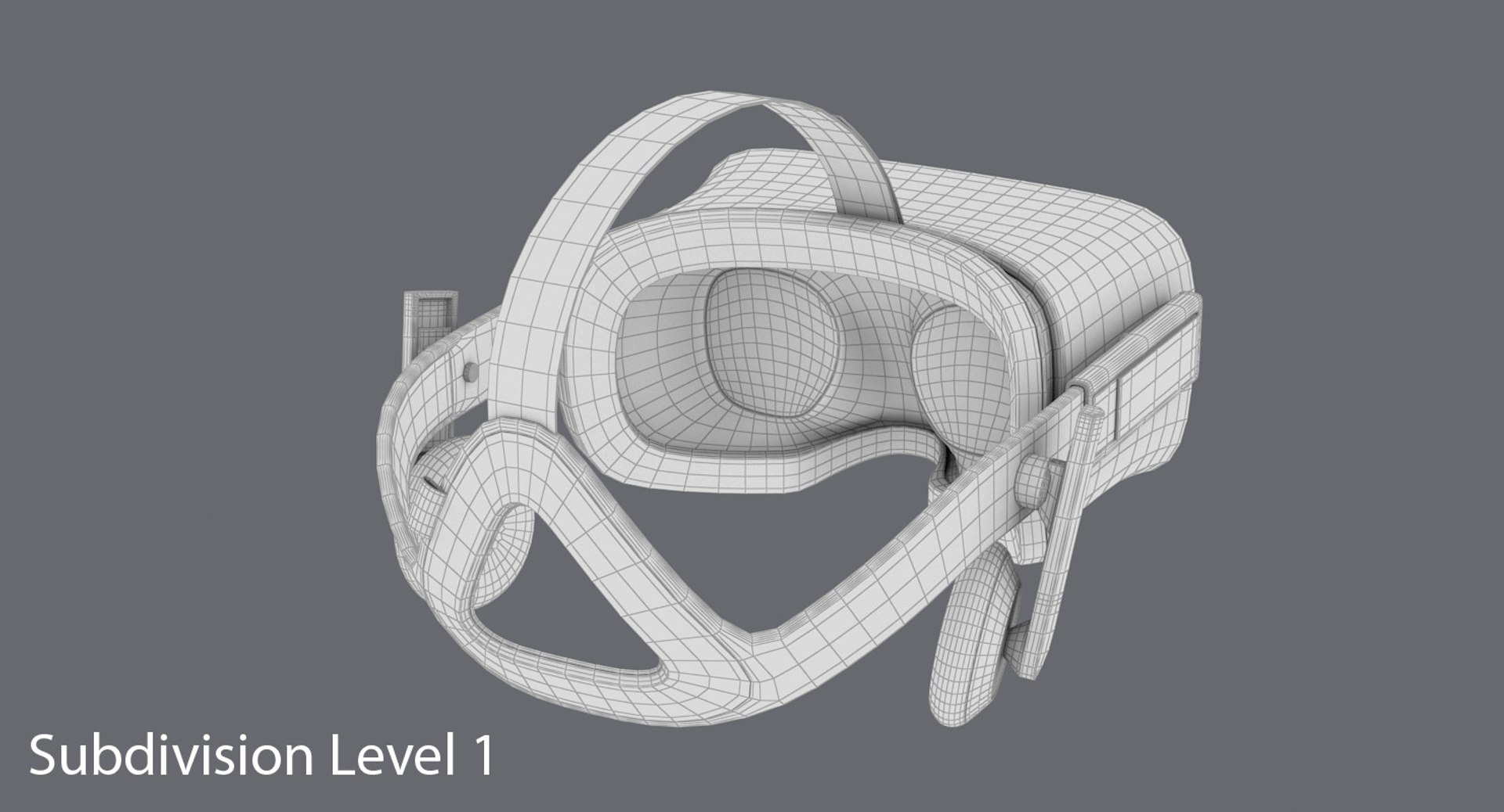3d Oculus Rift Headset Model