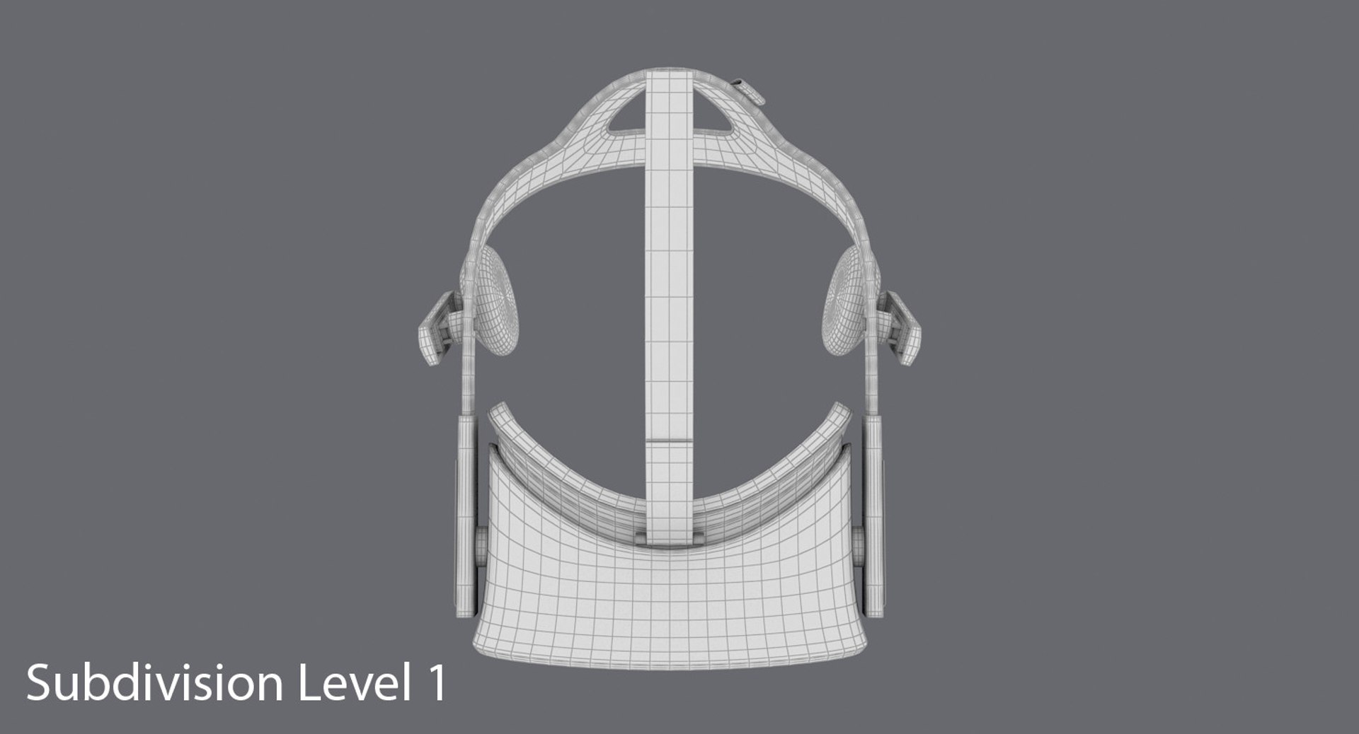 3d Oculus Rift Headset Model