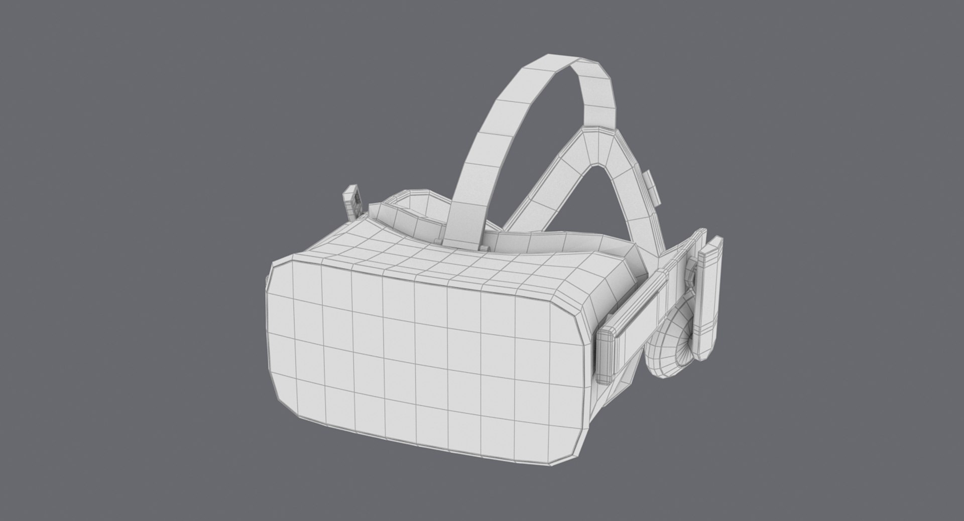 3d Oculus Rift Headset Model