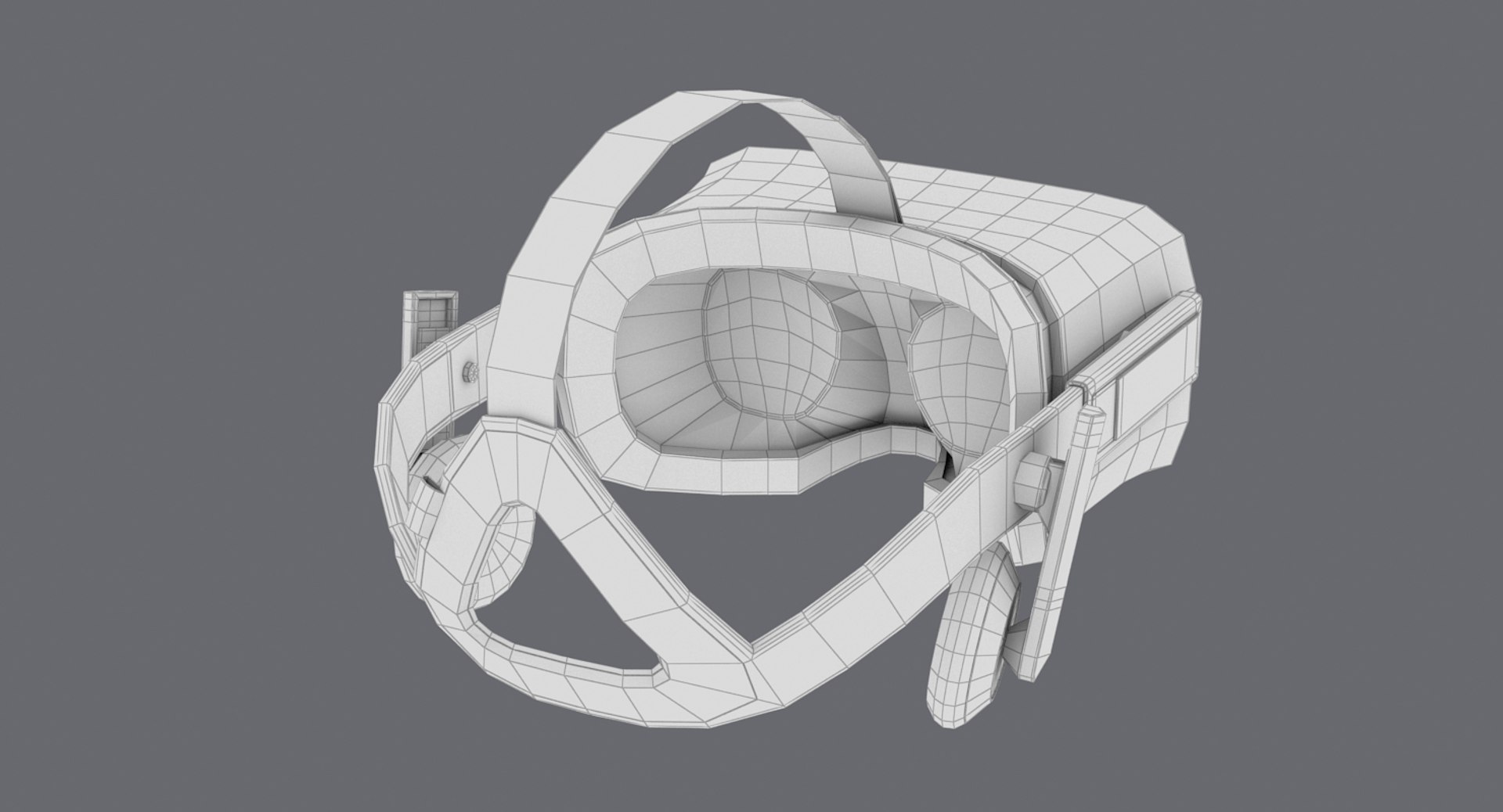 3d Oculus Rift Headset Model