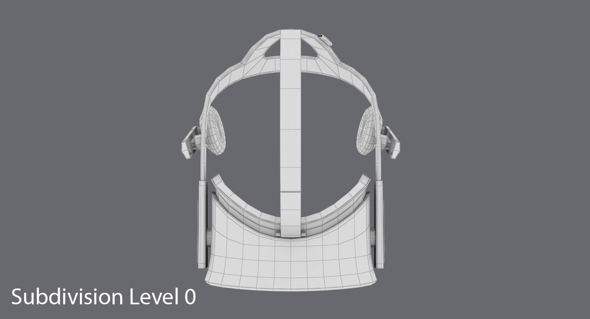 3d Oculus Rift Headset Model