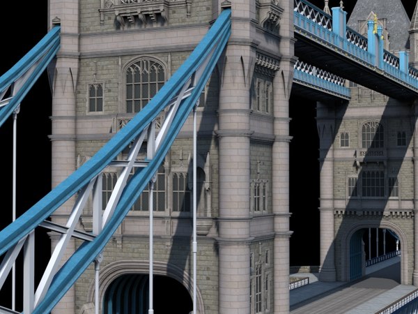 3d model tower bridge