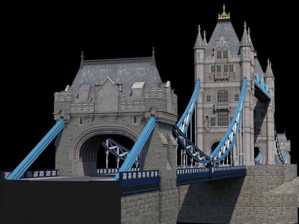 3d model tower bridge
