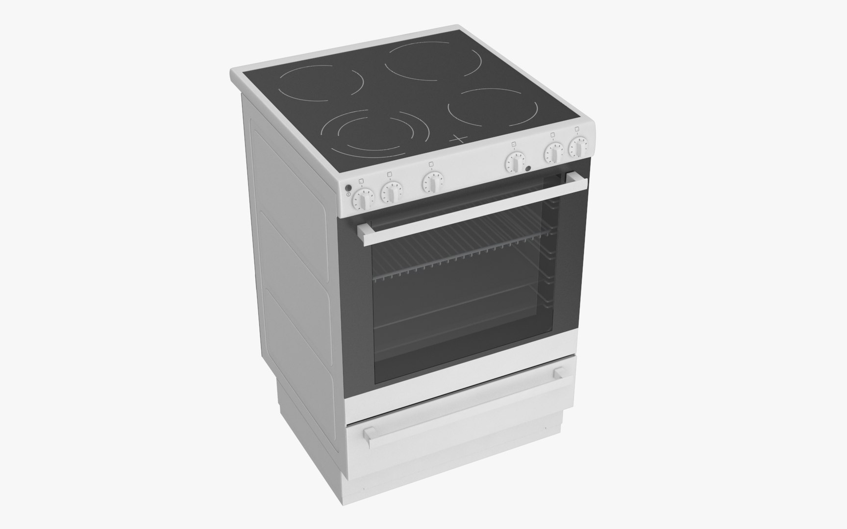 Electric Range 3D Model - TurboSquid 2149729