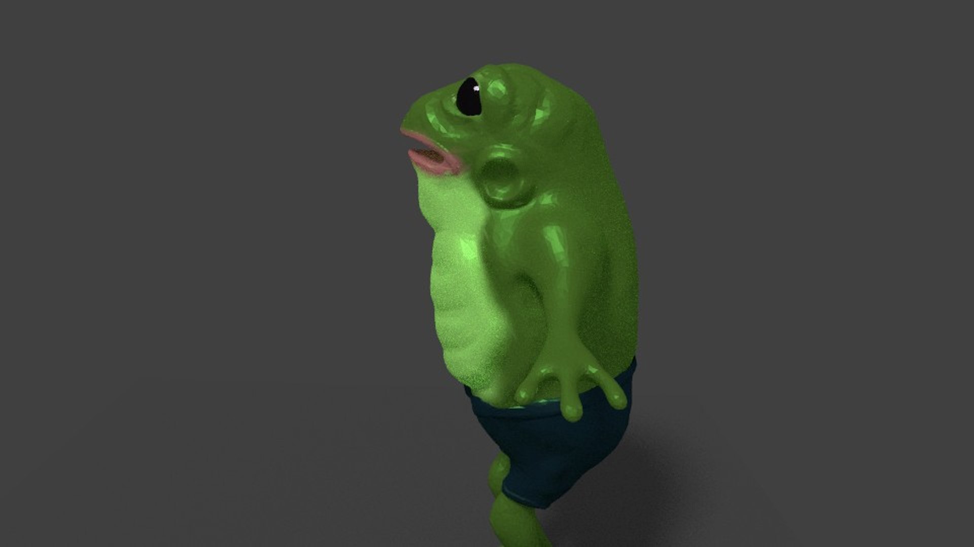3D Frog Character Model - TurboSquid 1248820