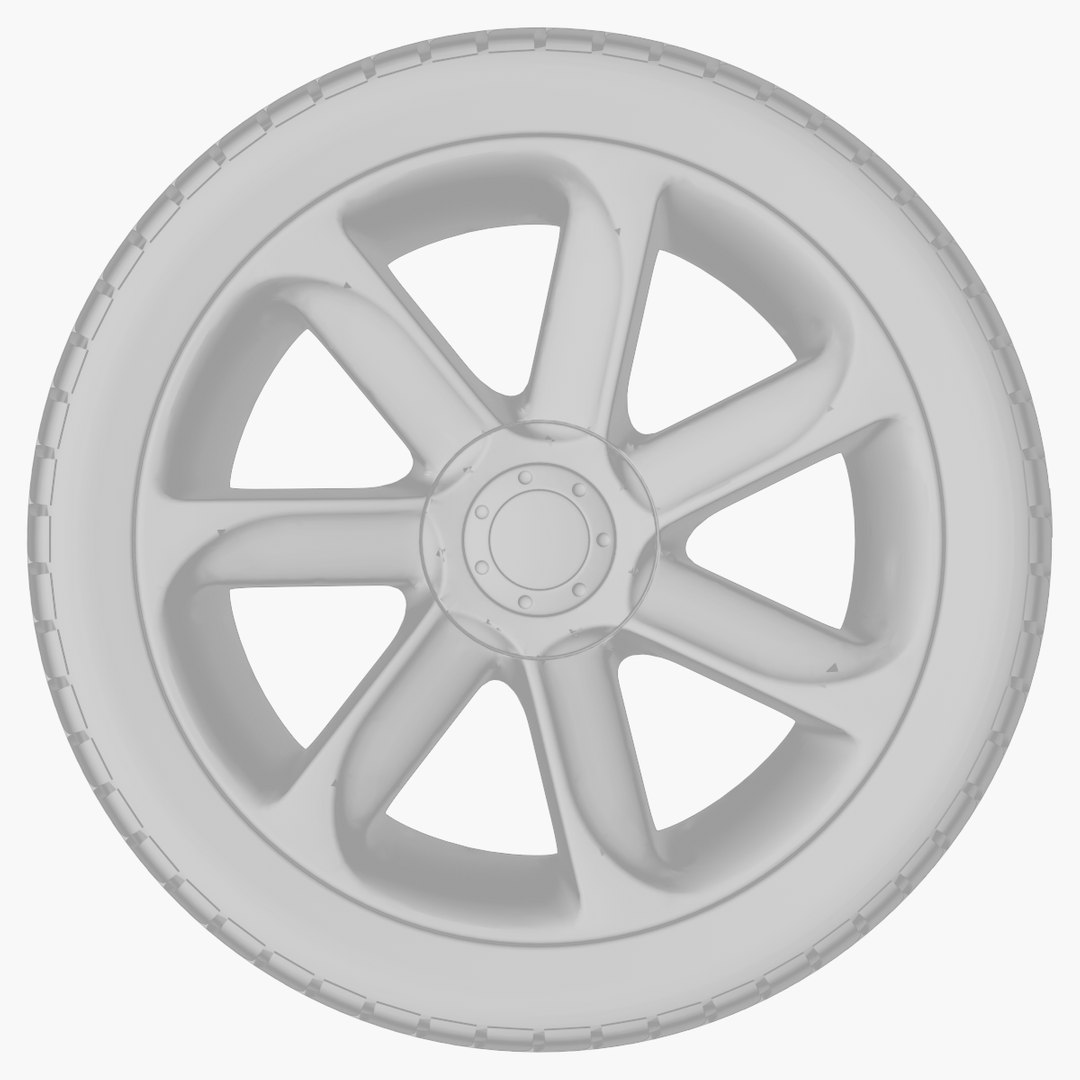 3d Model Wheel Tt Rim