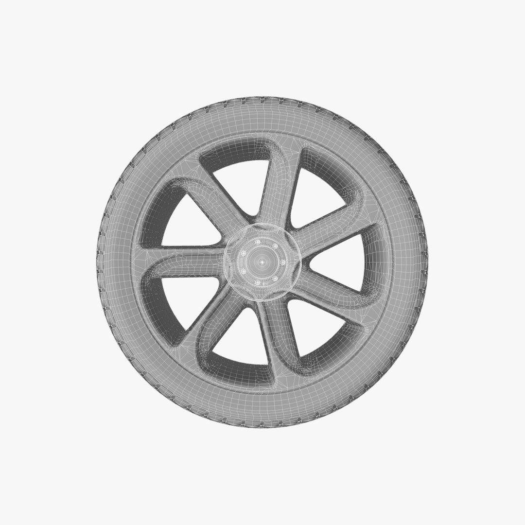 3d Model Wheel Tt Rim