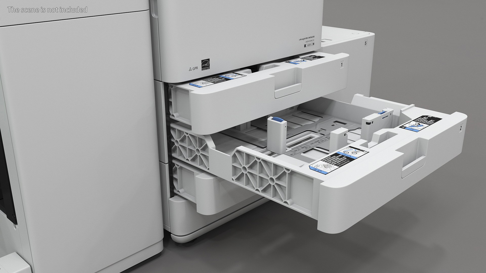 Canon MFP Paper Tray Model - TurboSquid 2252209
