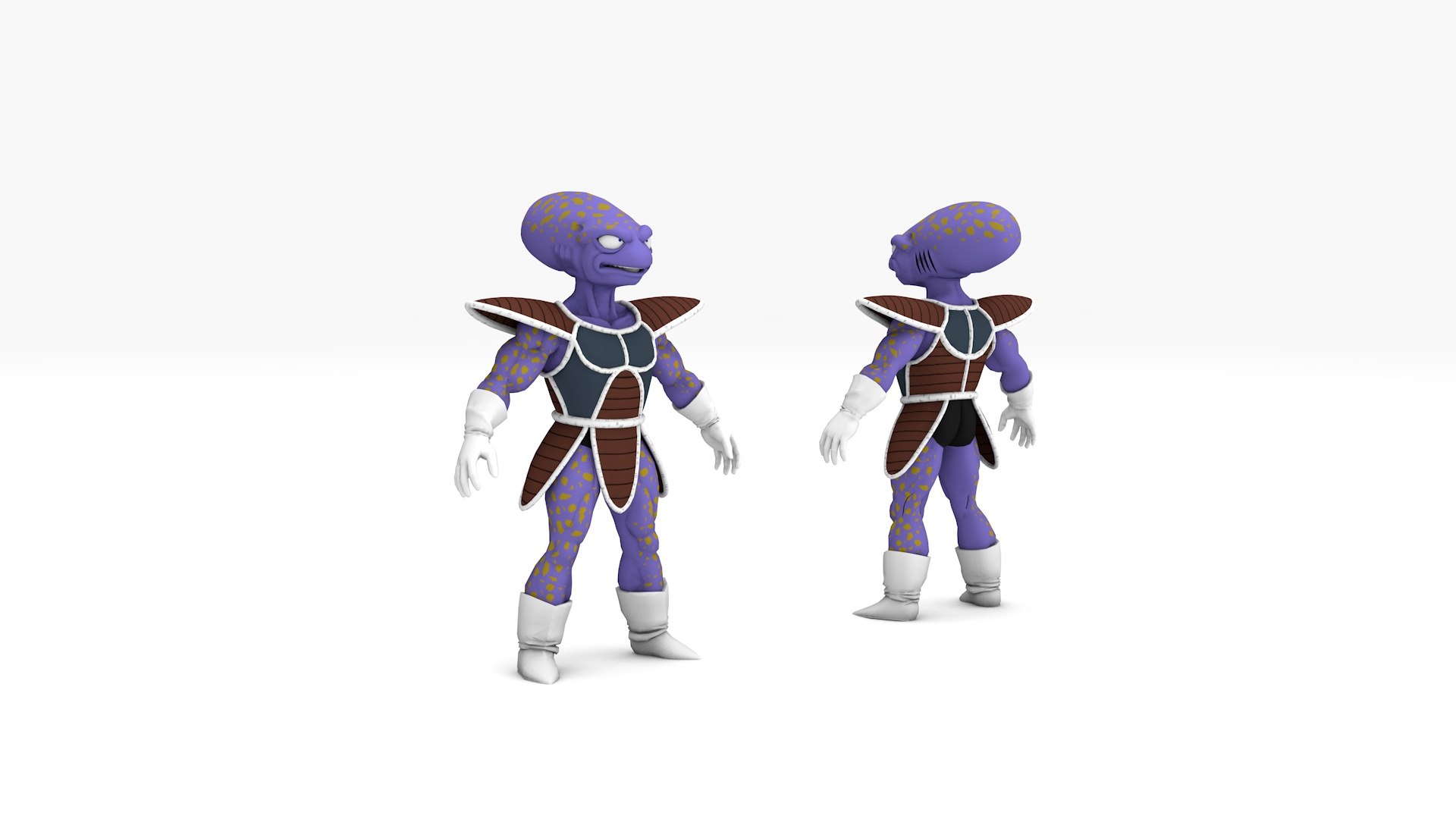 DBZ Character V11 3D Model - TurboSquid 2366882