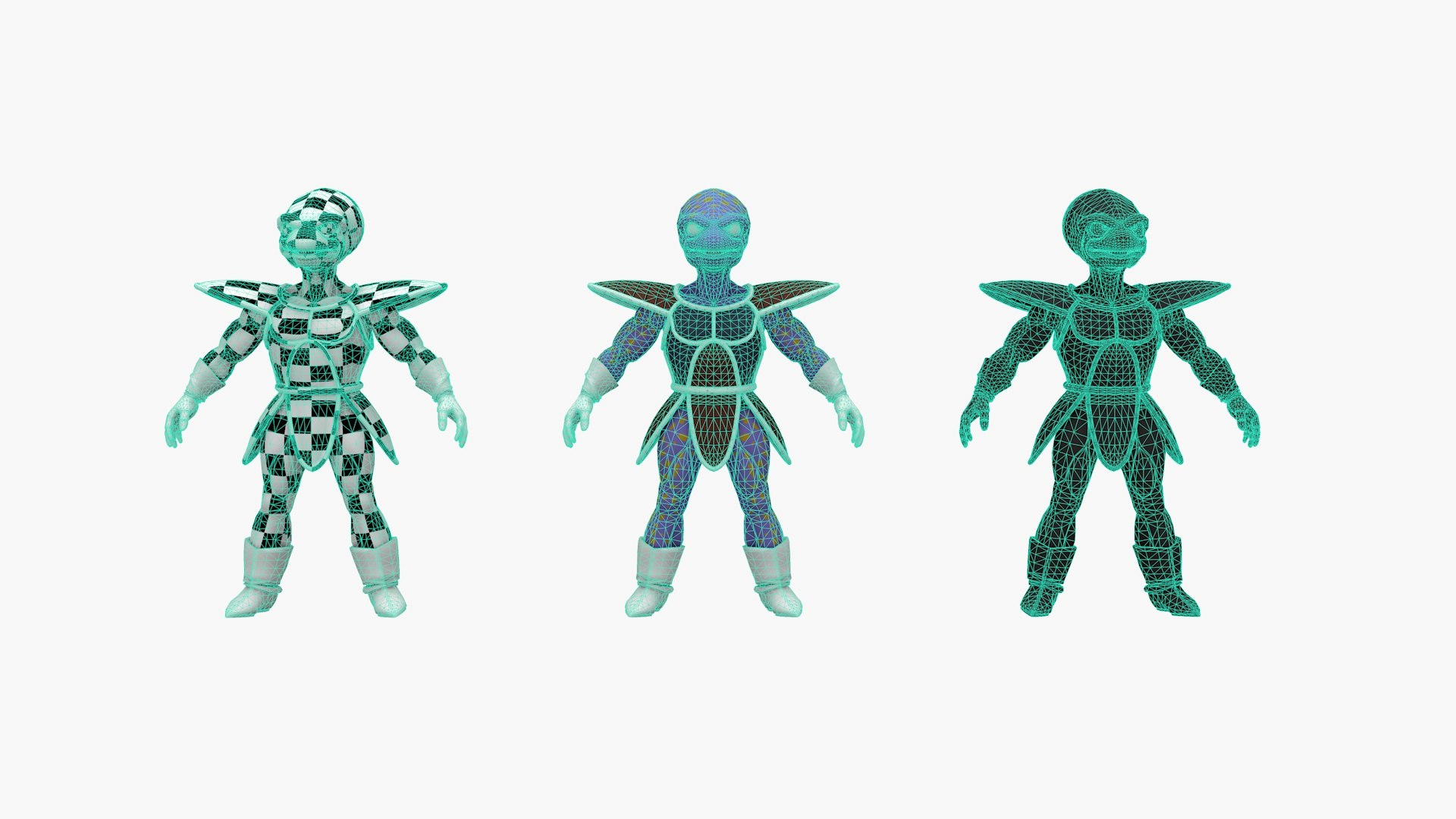 DBZ Character V11 3D Model - TurboSquid 2366882