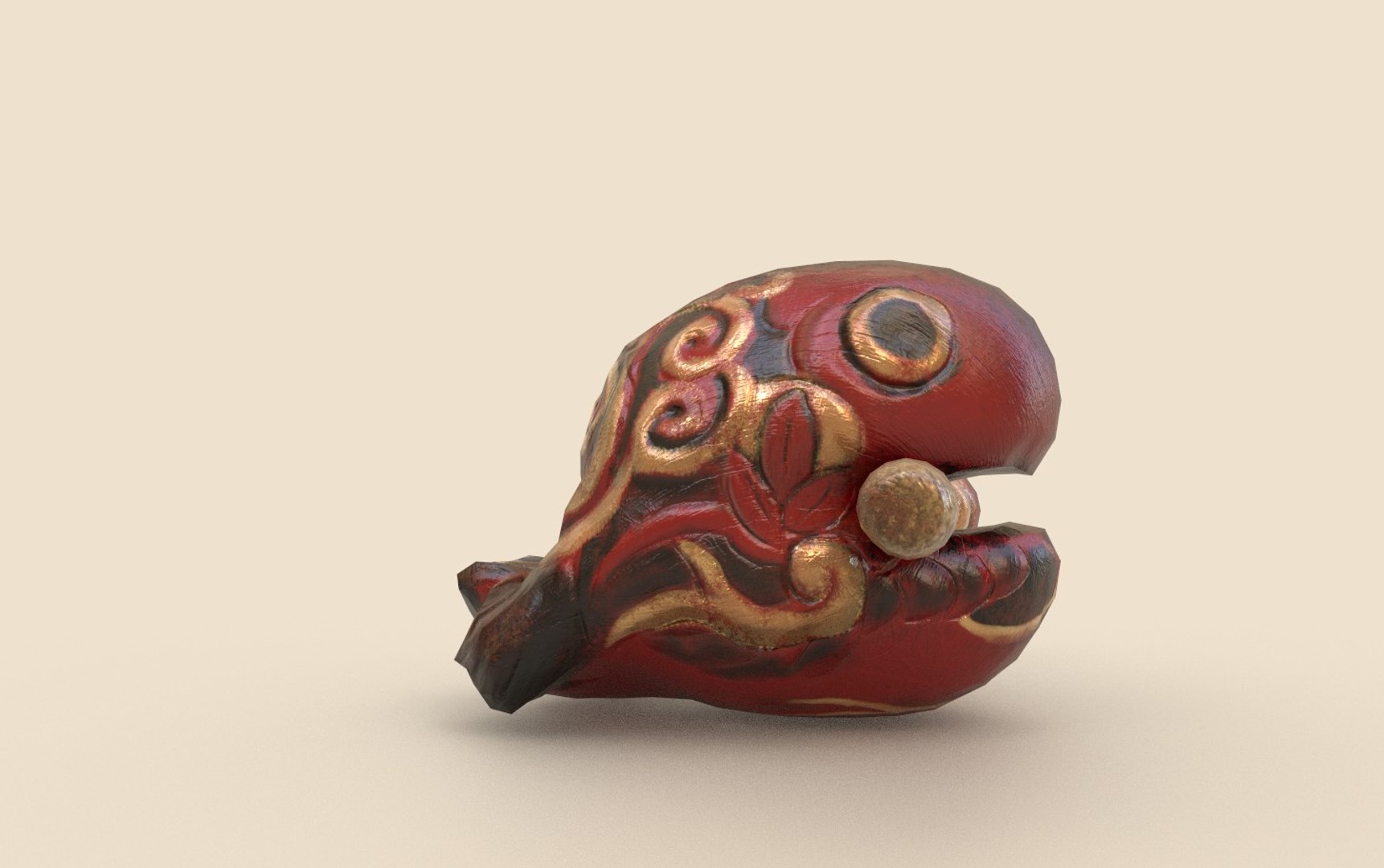 3D temple block - TurboSquid 1648106