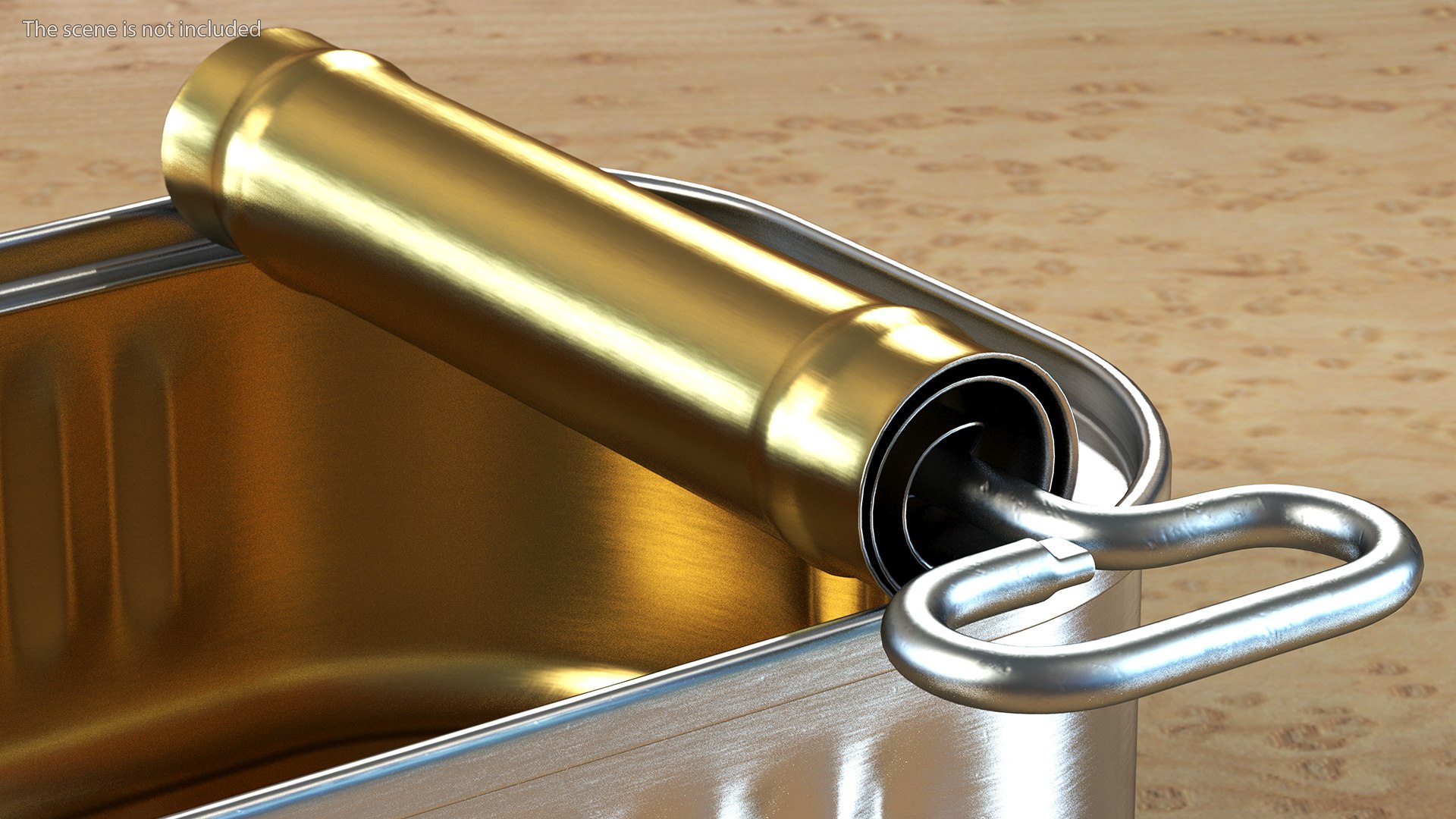 3D Sardine Can Opened With Twist Key Model - TurboSquid 1808167