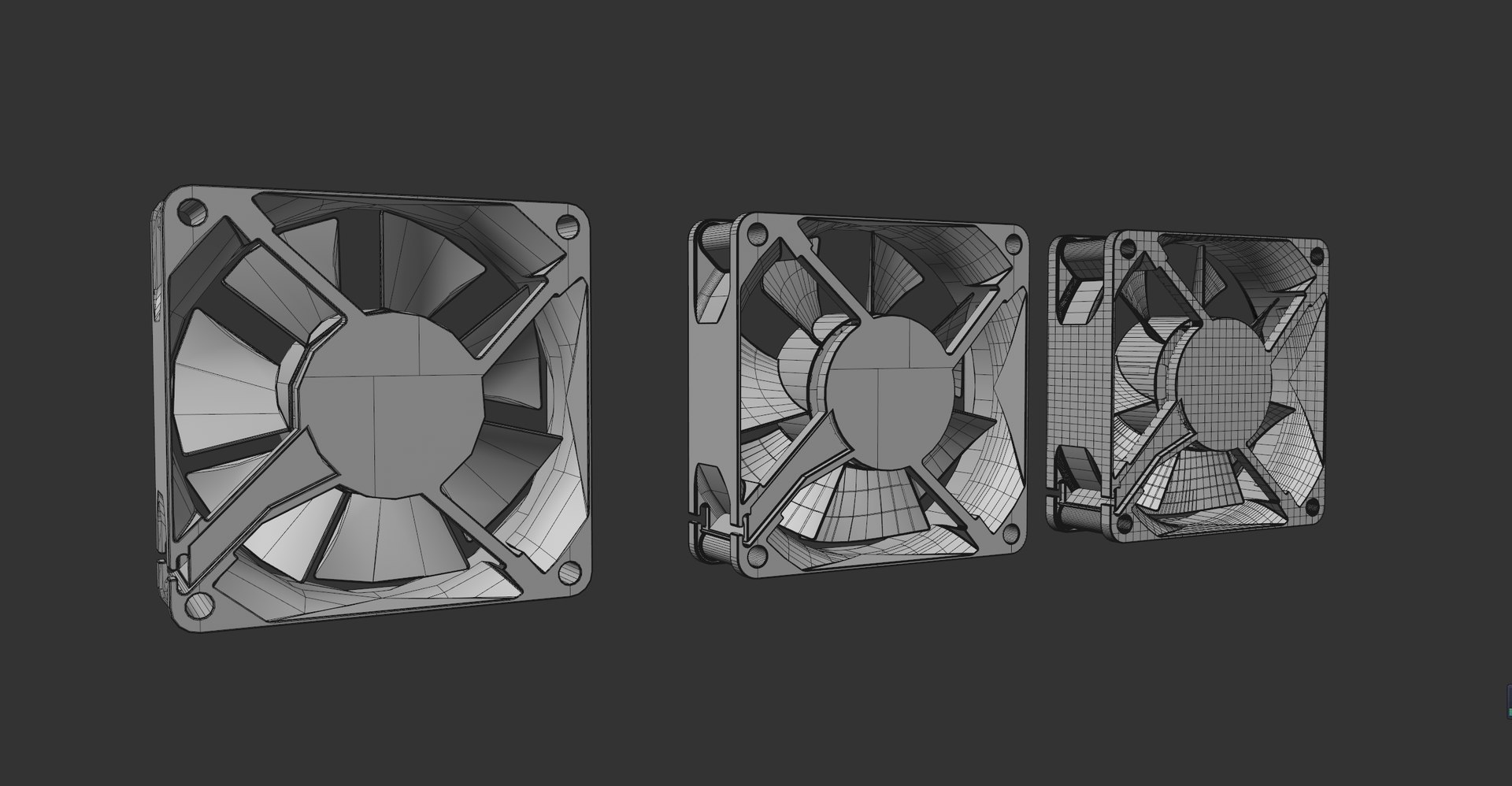 3D Computer cooling fan - TurboSquid 2110458